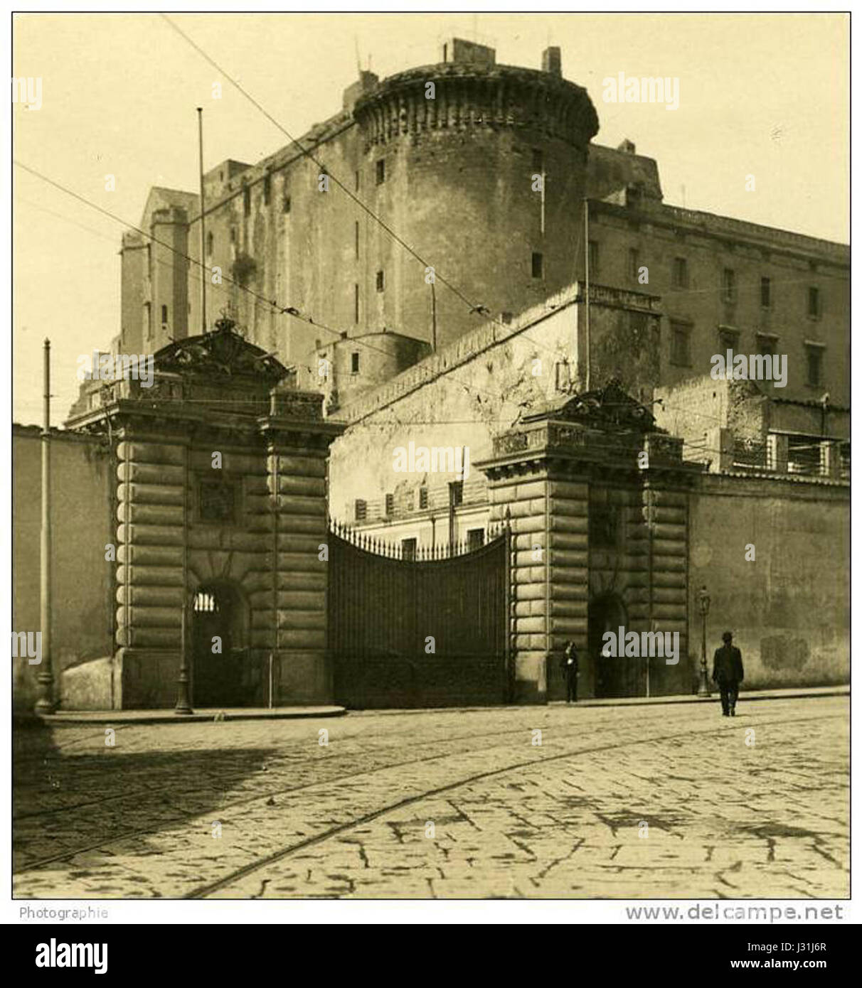 Castel Nuovo, located in Naples, Italy, is a historic fortress built in ...
