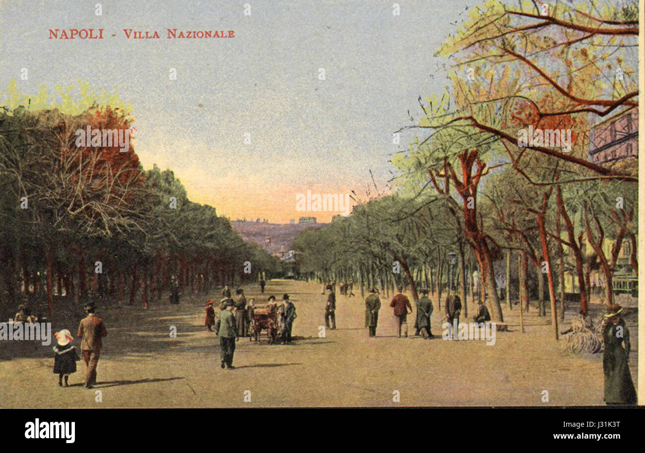 Napoli, Villa Comunale 6 Stock Photo - Alamy
