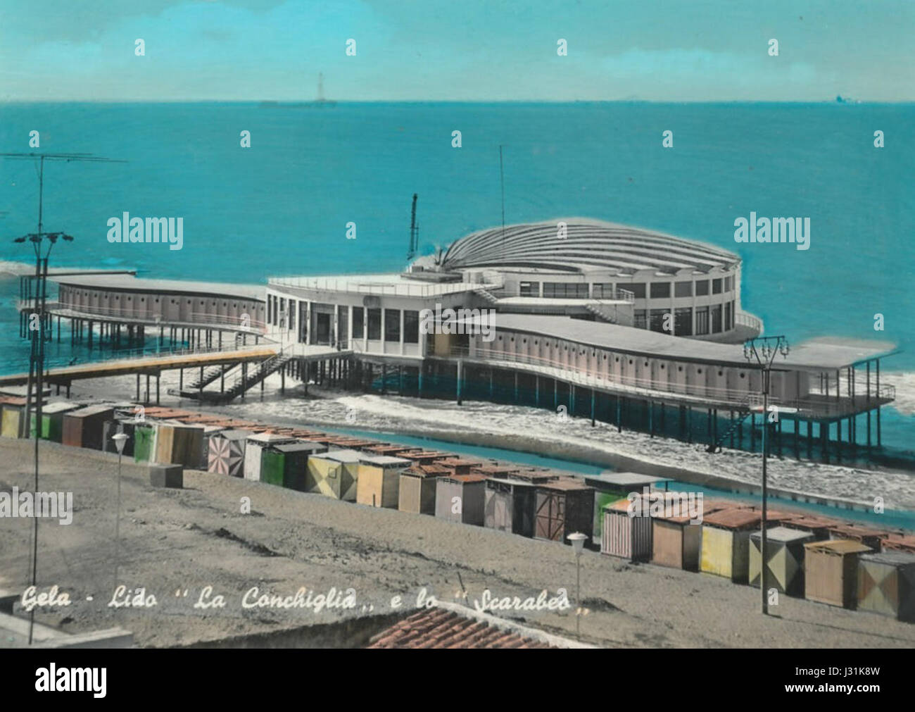 Lido La Conchiglia and lo Scarabeo are coastal locations in Gela ...