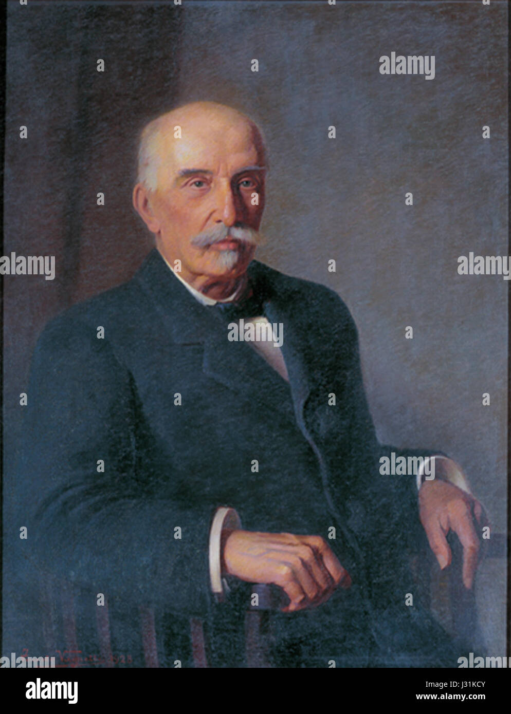 A portrait of Giovanni Giolitti, an influential Italian statesman ...
