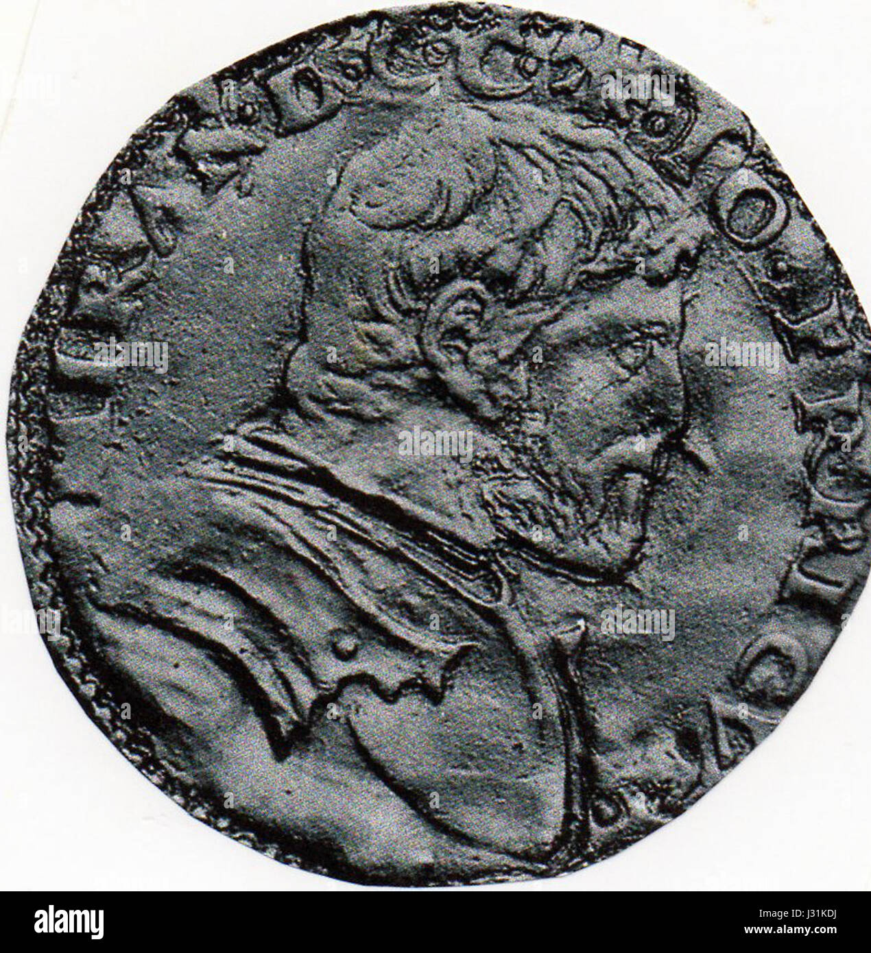 This coin from 1515 features the image of Gianfrancesco II Pico della ...