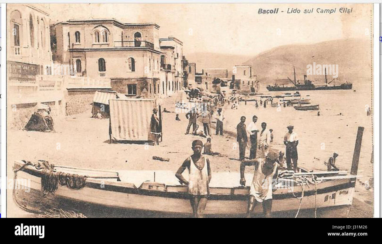 Bacoli map hi-res stock photography and images - Alamy