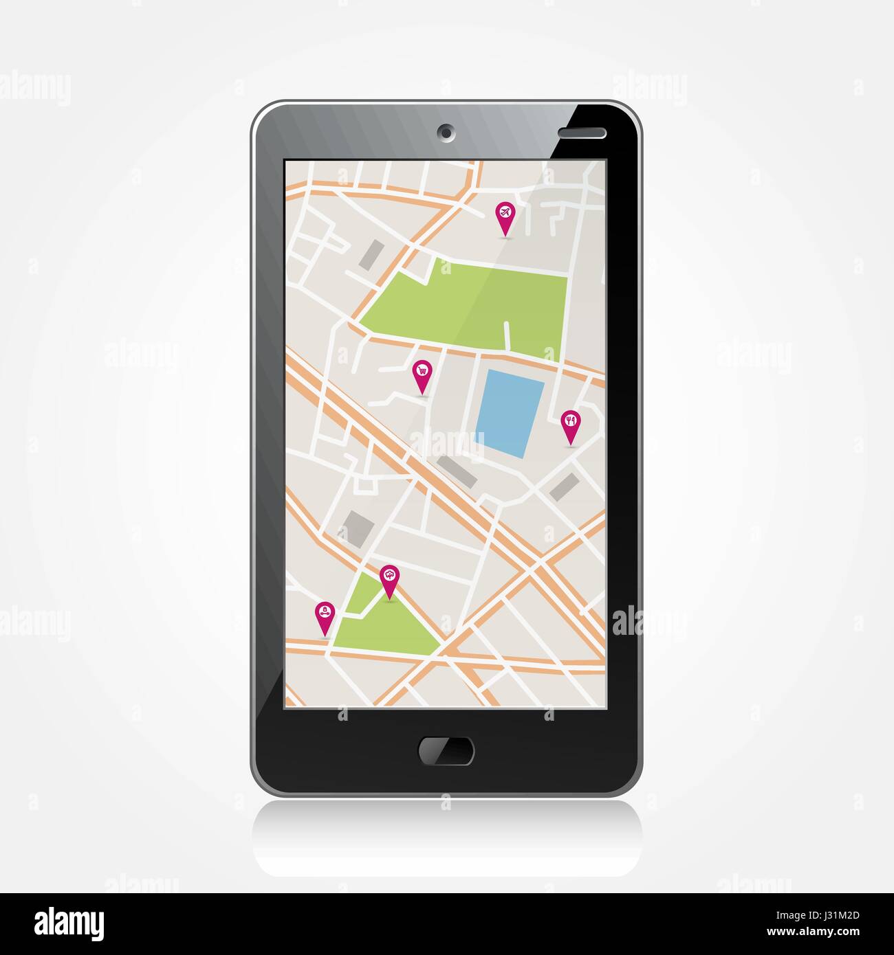 And navigator black Stock Vector Images - Alamy