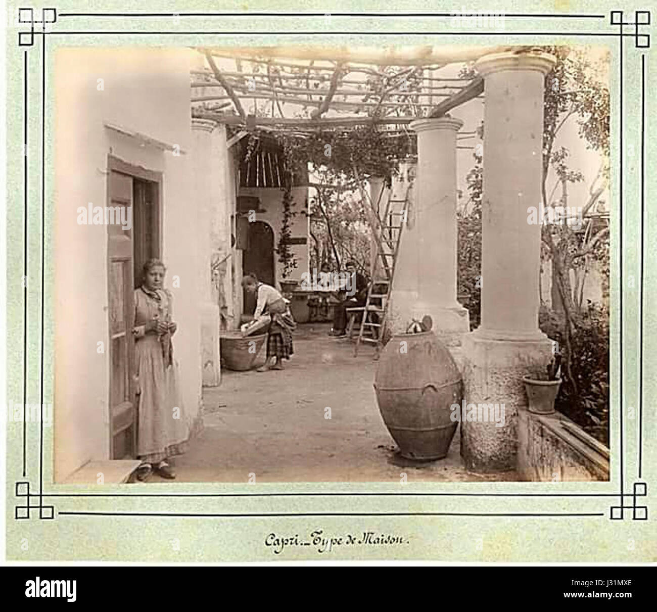 Traditional home capri hi-res stock photography and images - Alamy