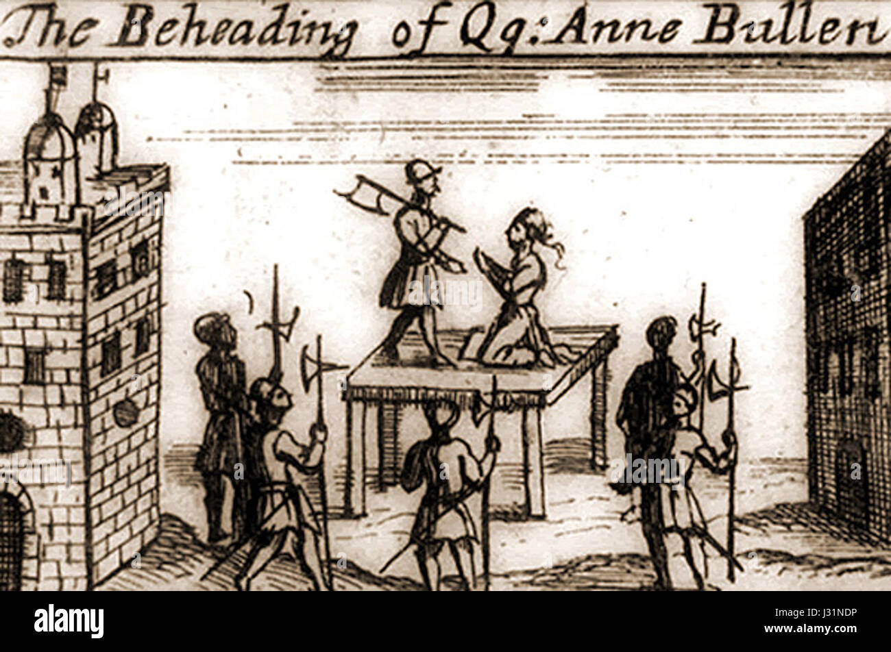 Anne Boleyn, the second wife of King Henry VIII, was executed in 1536 ...