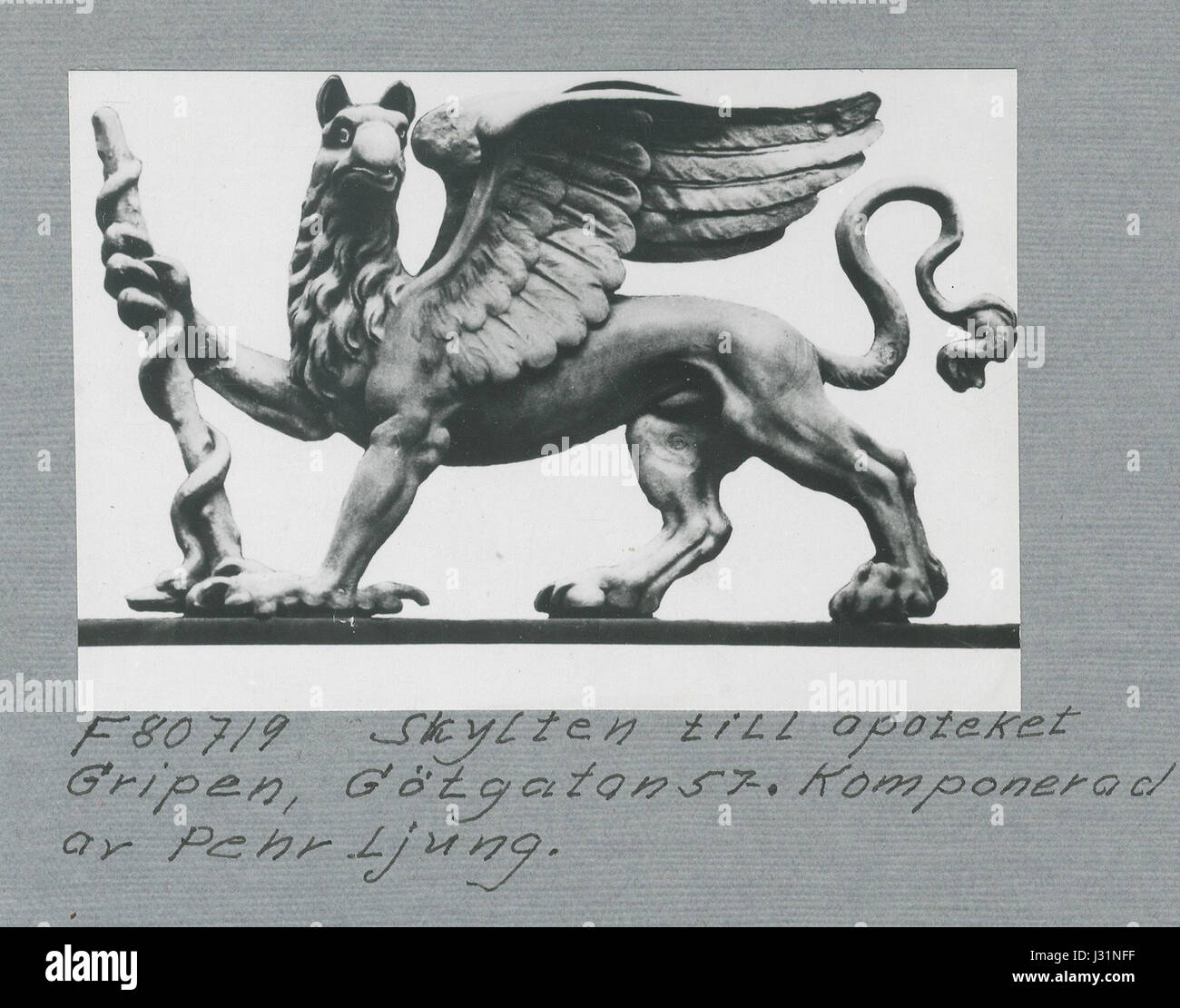 Apoteket Gripen emblem (1 Stock Photo - Alamy