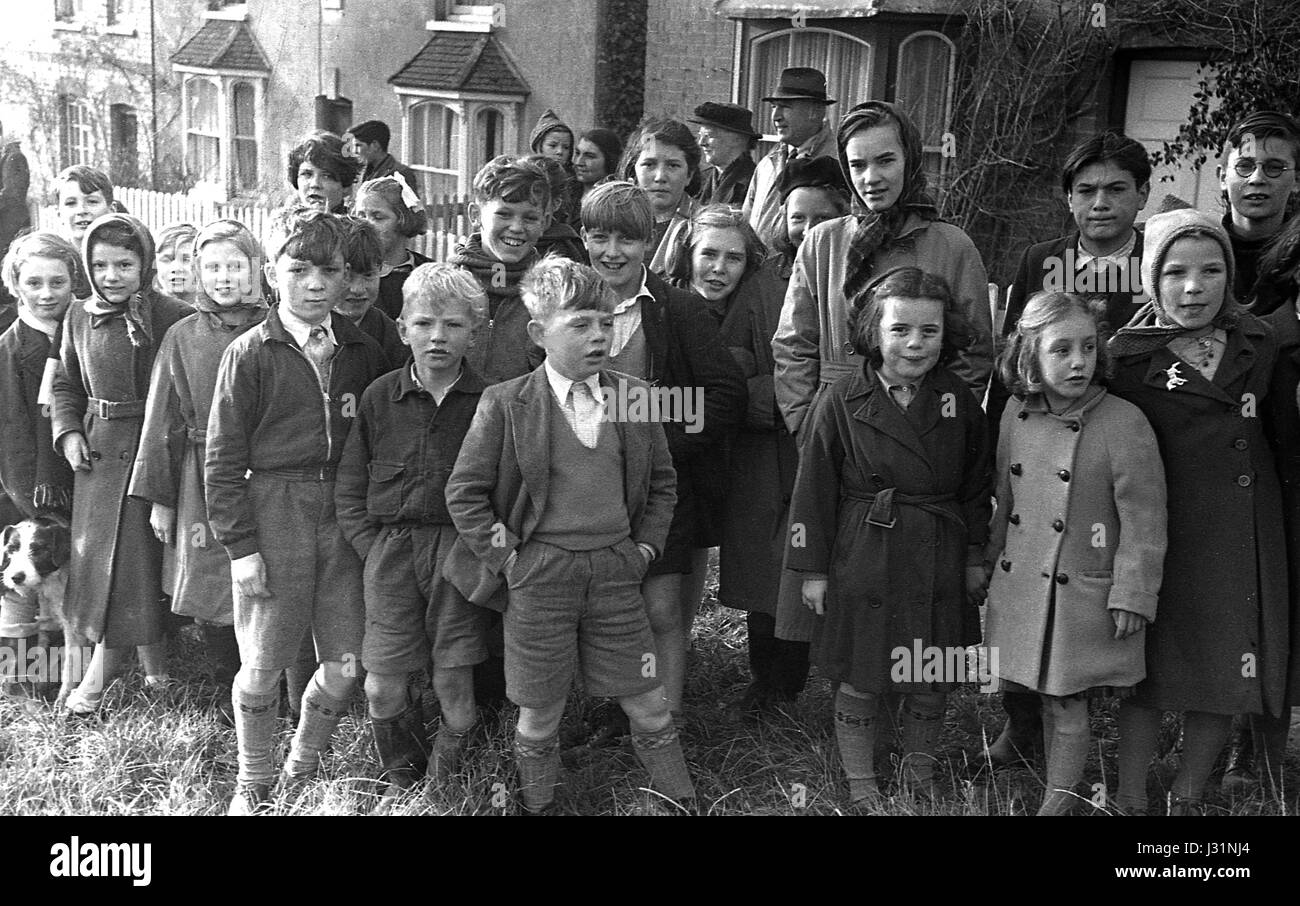 Historical 1950s rural england british Black and White Stock Photos ...