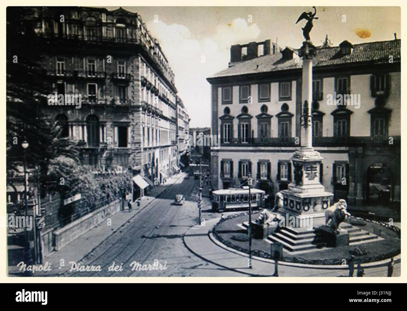 Napoli, Piazza dei Martiri 3 Stock Photo - Alamy
