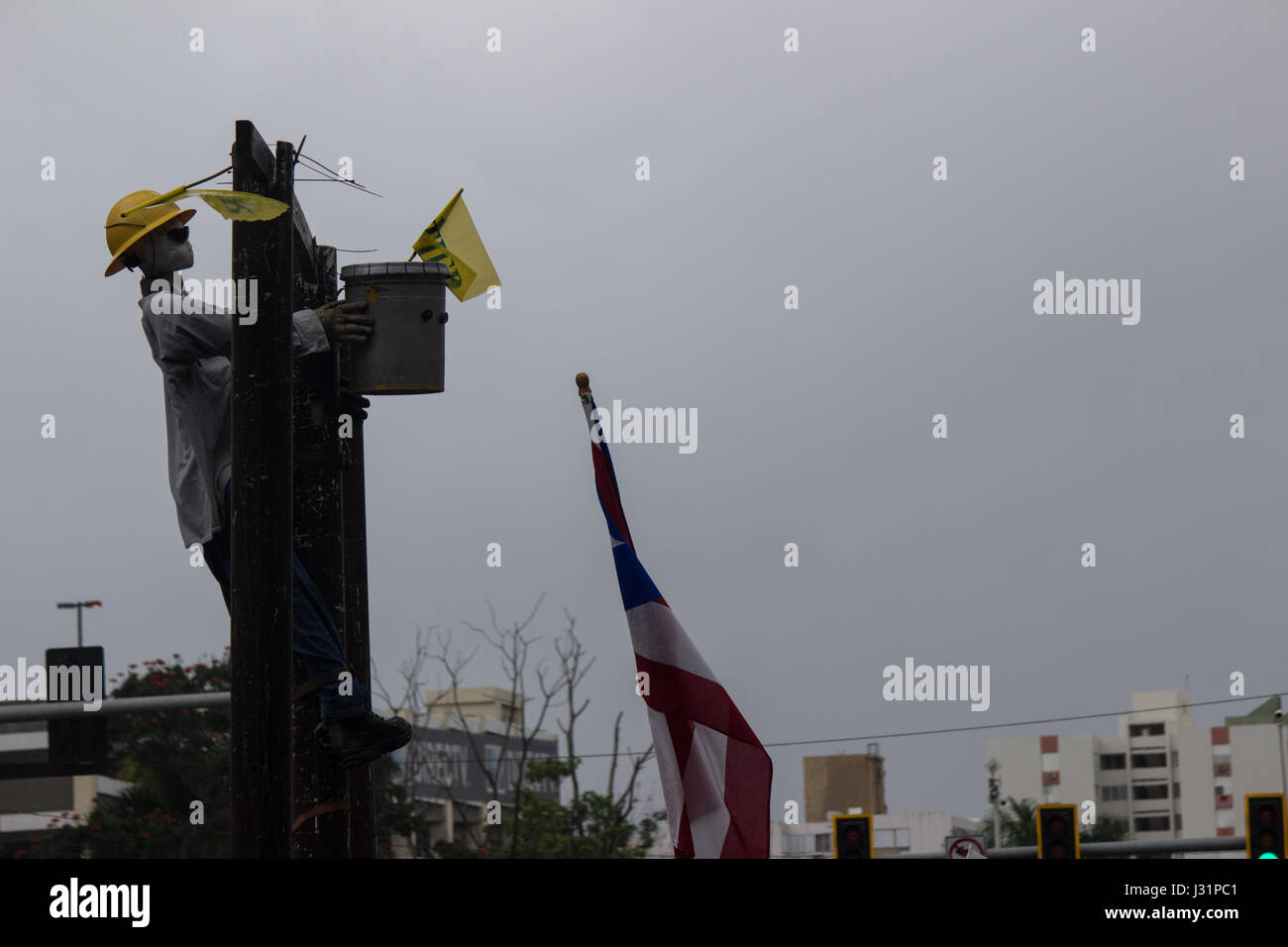 San Juan, Puerto Rico. 1st May, 2017. Puerto Rico National unemployment ...