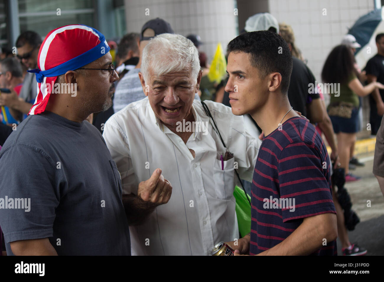 San Juan, Puerto Rico. 1st May, 2017. Puerto Rico National unemployment ...
