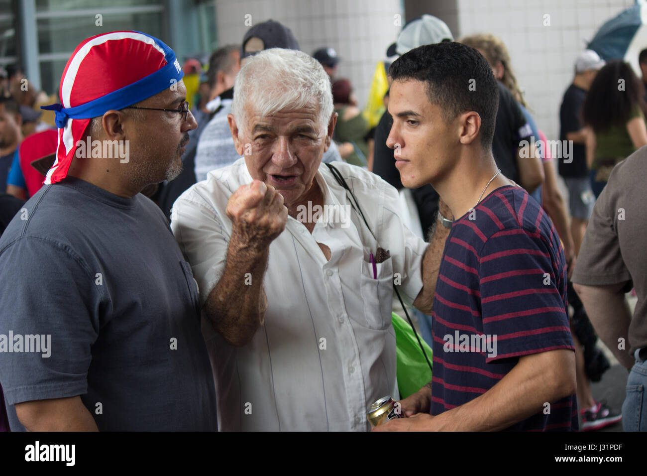 San Juan, Puerto Rico. 1st May, 2017. Puerto Rico National unemployment ...