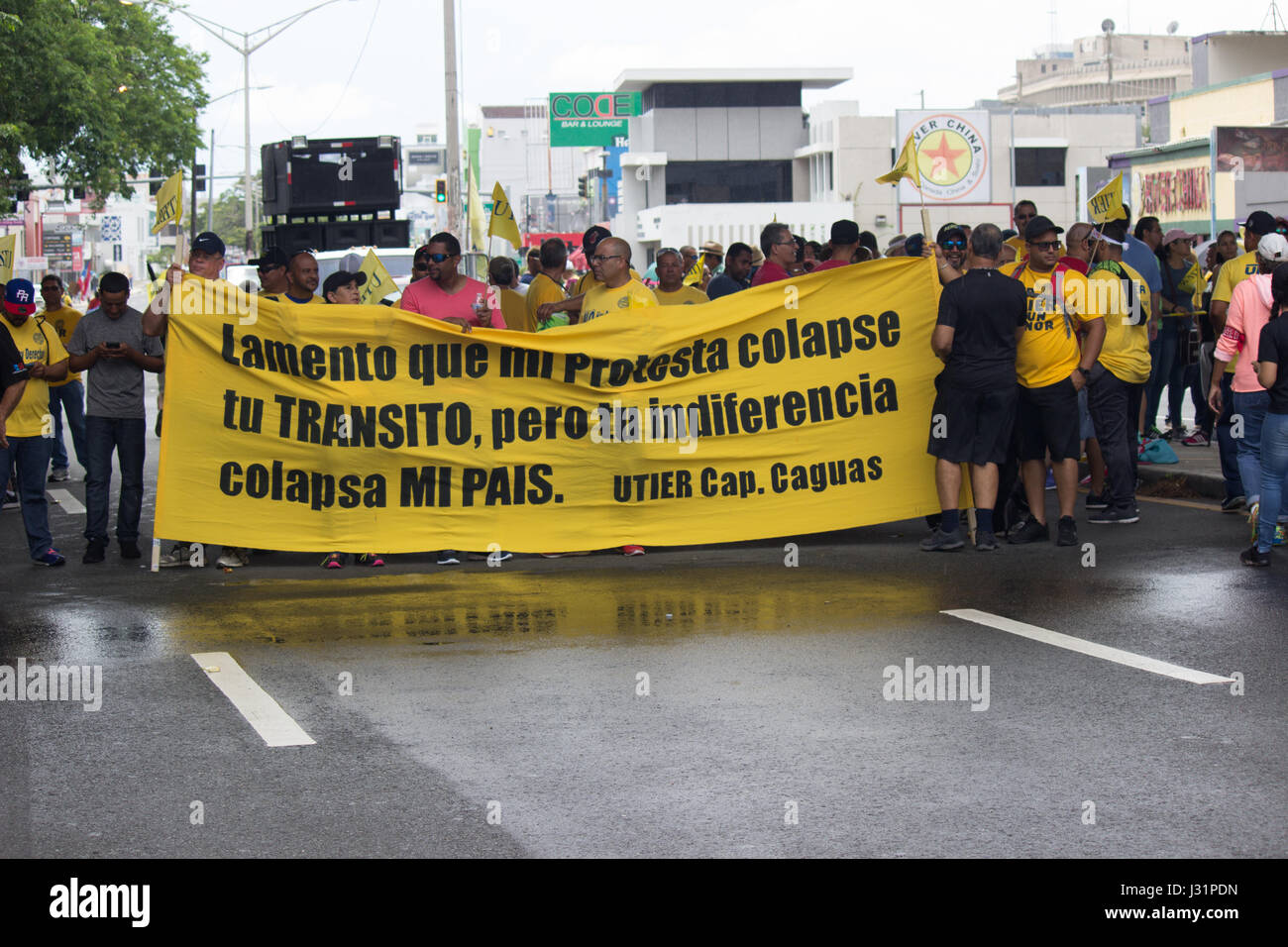 San Juan, Puerto Rico. 1st May, 2017. Puerto Rico National unemployment ...
