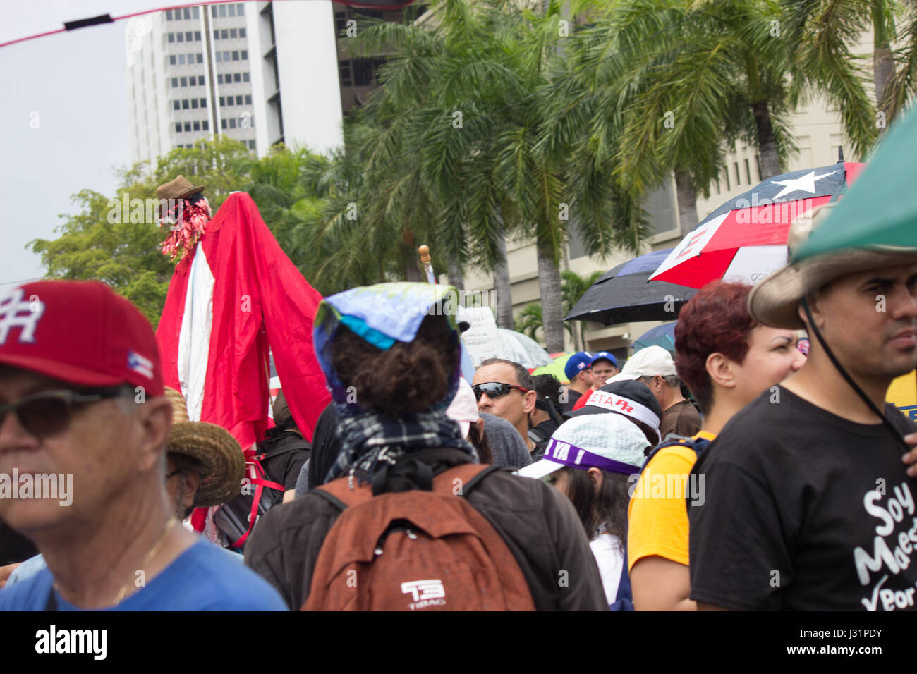 San Juan, Puerto Rico. 1st May, 2017. Puerto Rico National unemployment ...