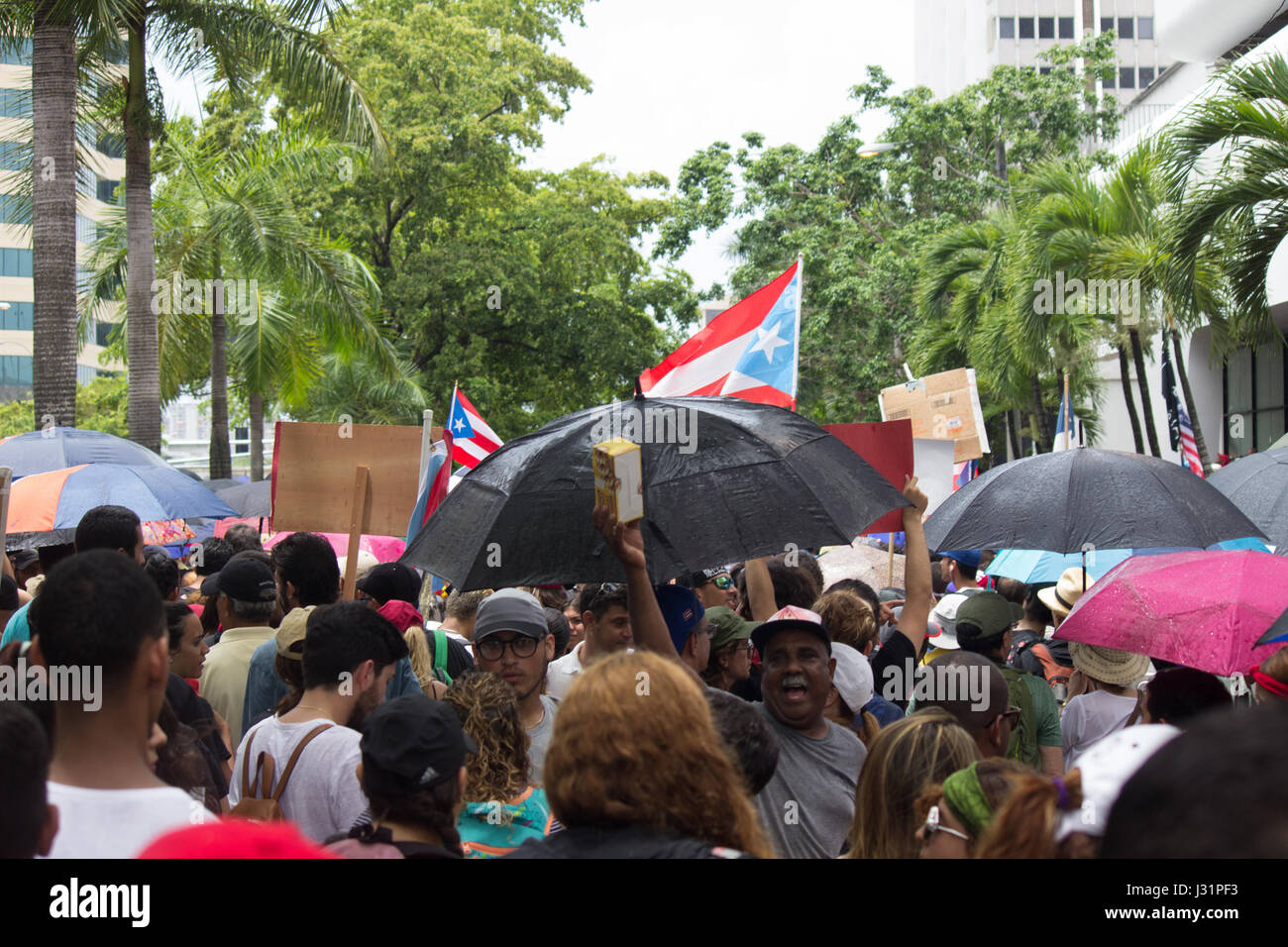 San Juan, Puerto Rico. 1st May, 2017. Puerto Rico National unemployment ...