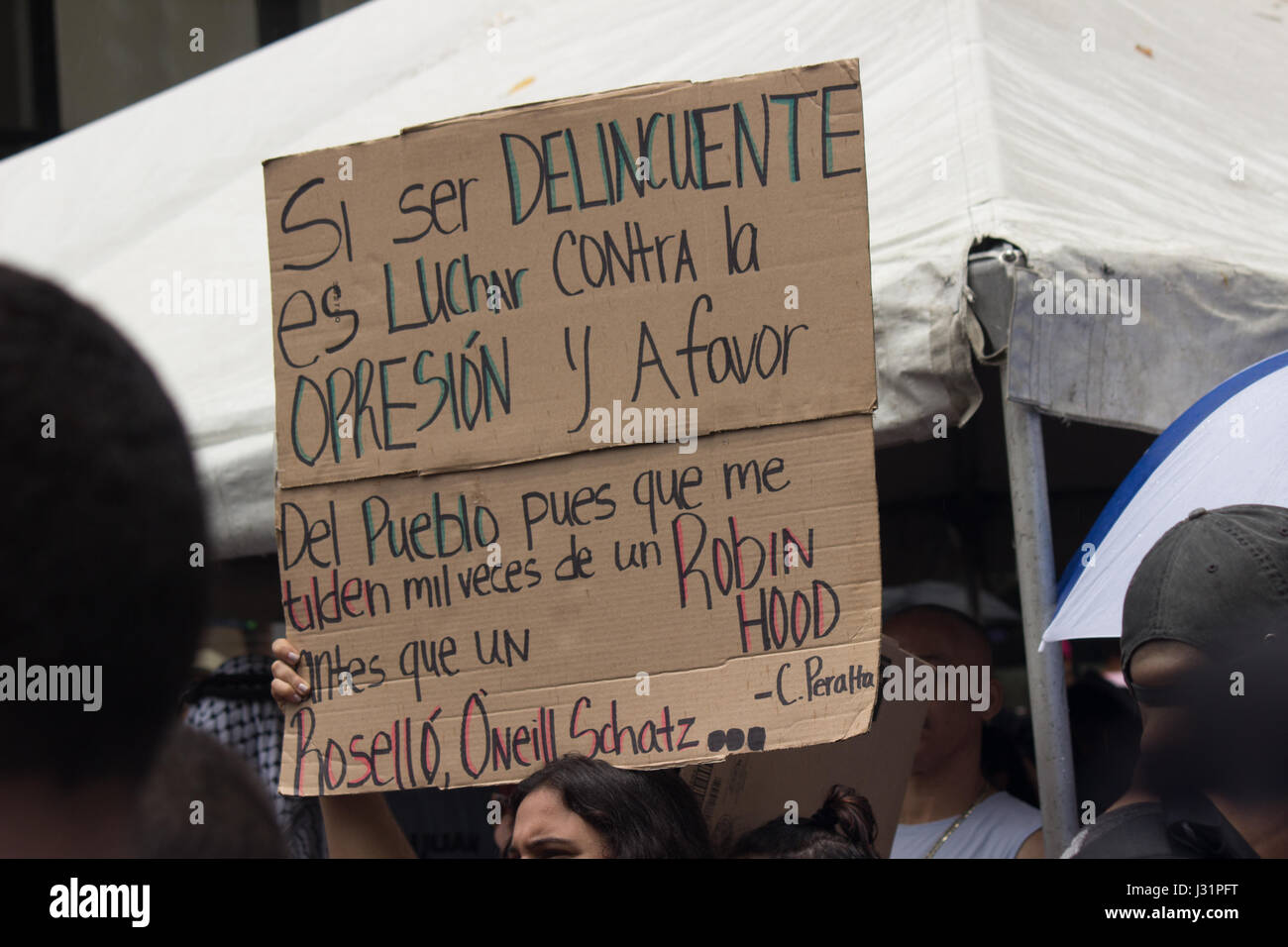 San Juan, Puerto Rico. 1st May, 2017. Puerto Rico National unemployment ...