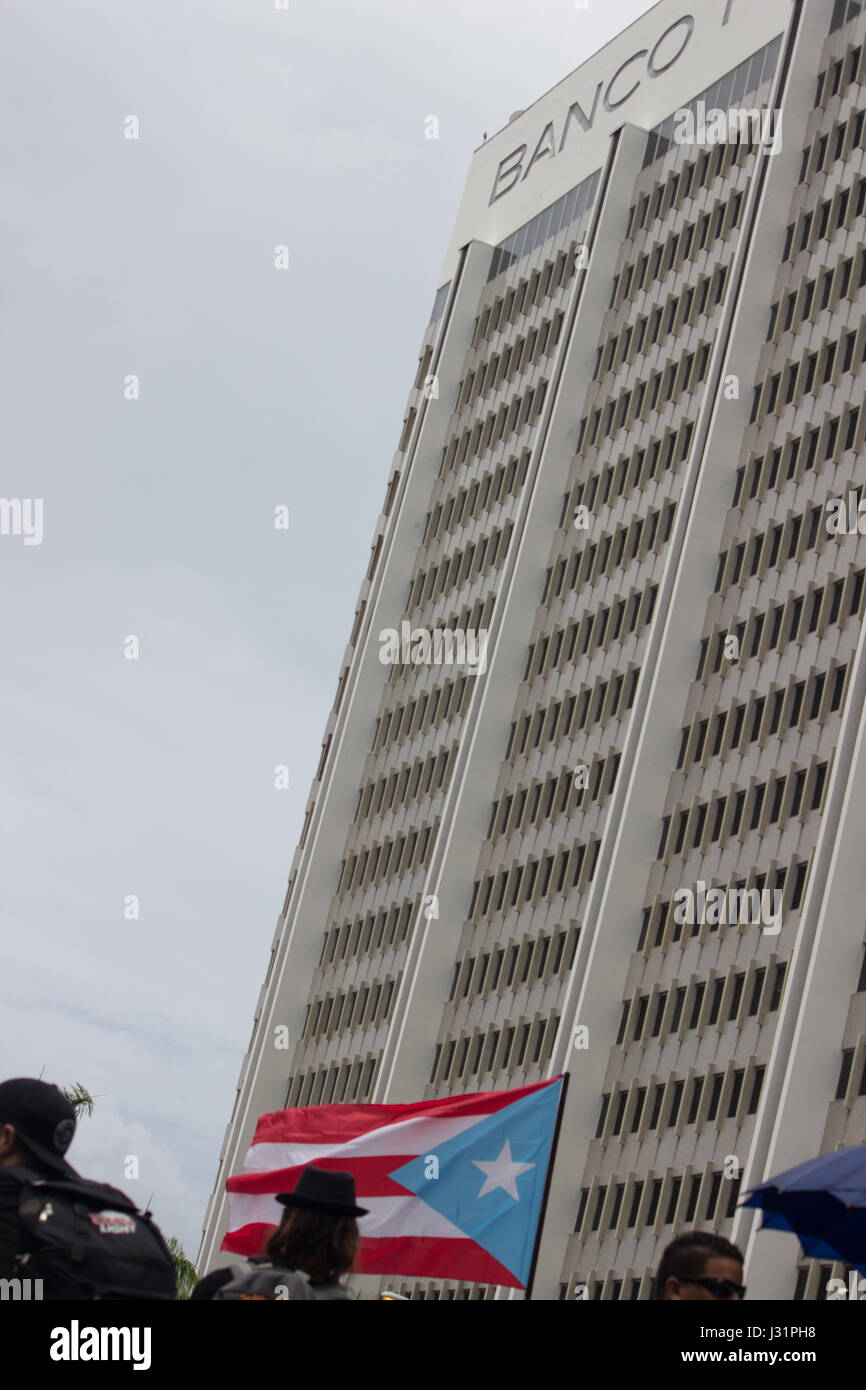 San Juan, Puerto Rico. 1st May, 2017. Puerto Rico National unemployment ...