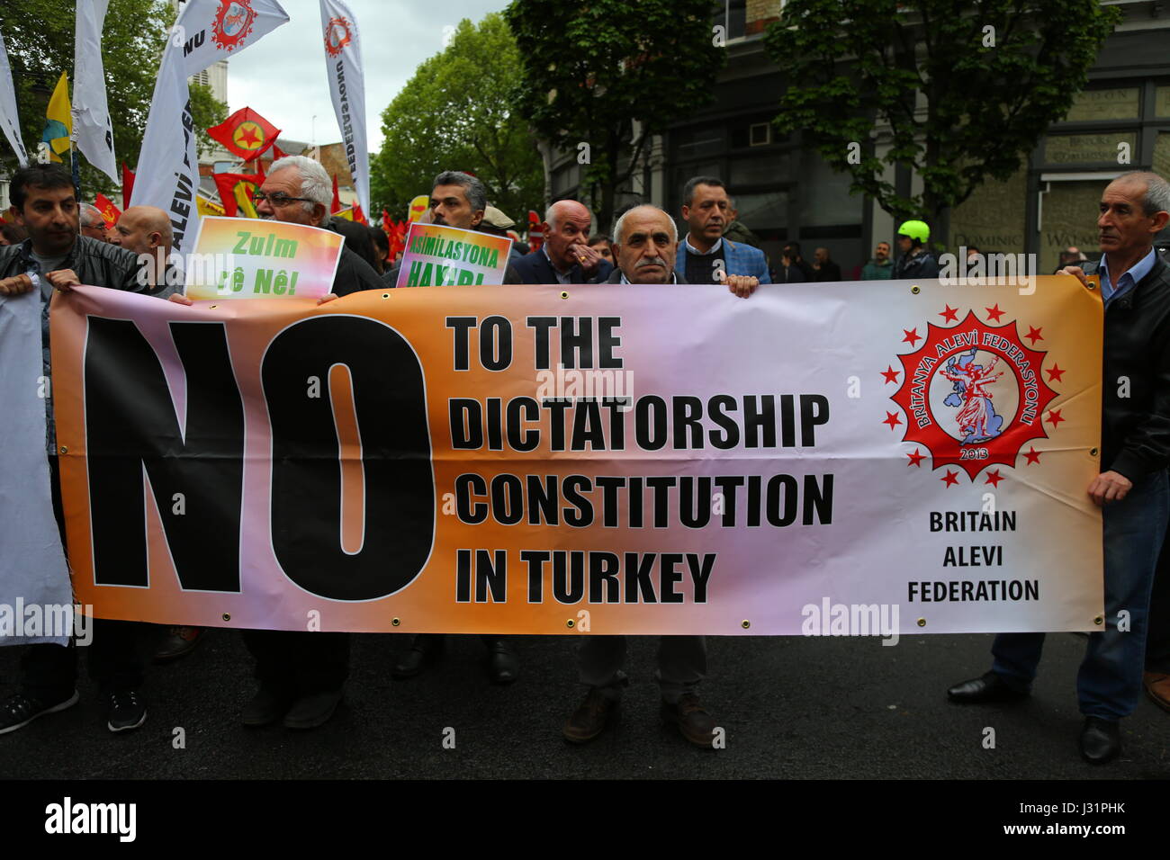 London, UK. 1st May, 2017. Dancers, artists and workers participate in ...
