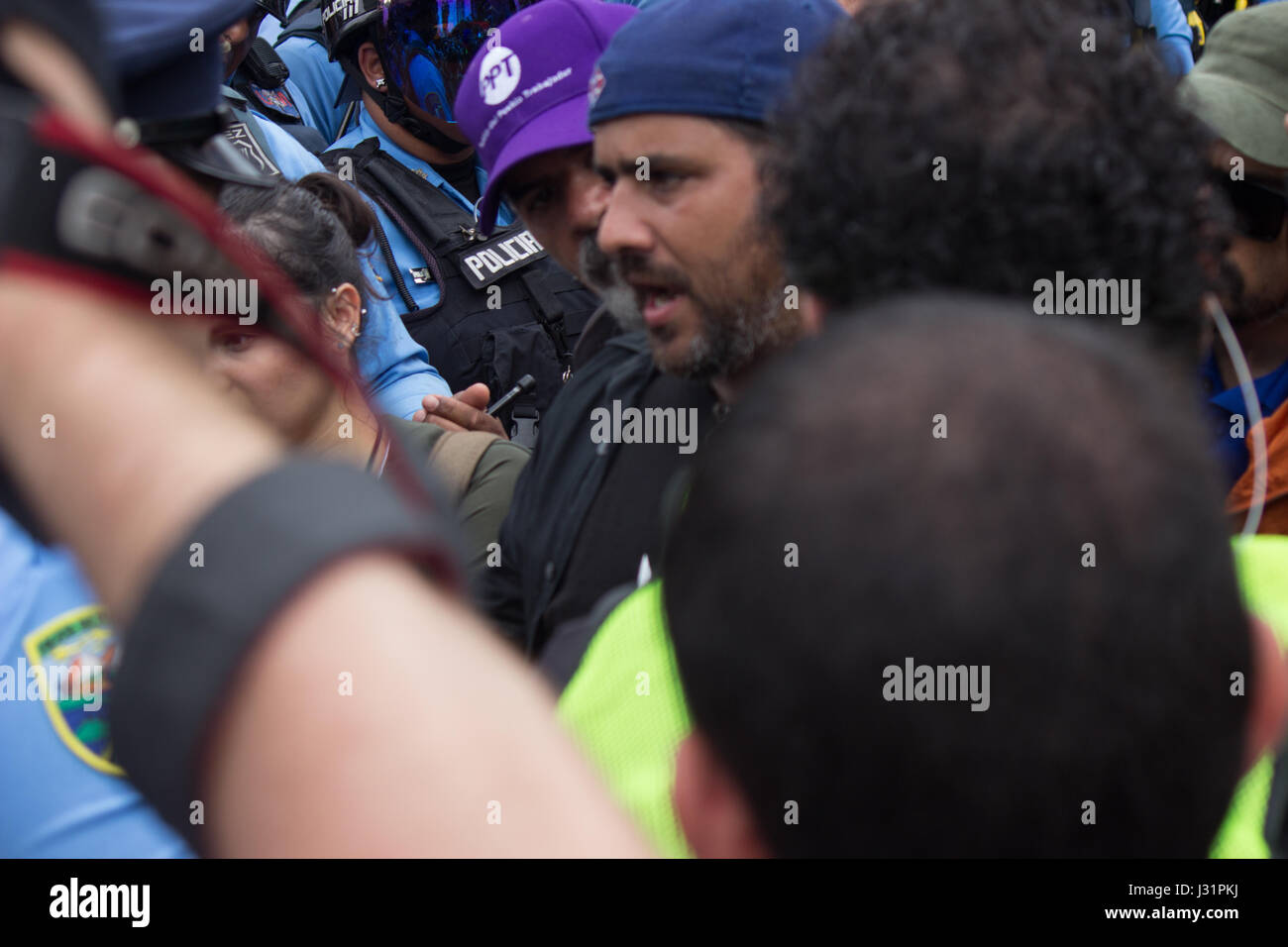 San Juan, Puerto Rico. 1st May, 2017. Puerto Rico National unemployment ...