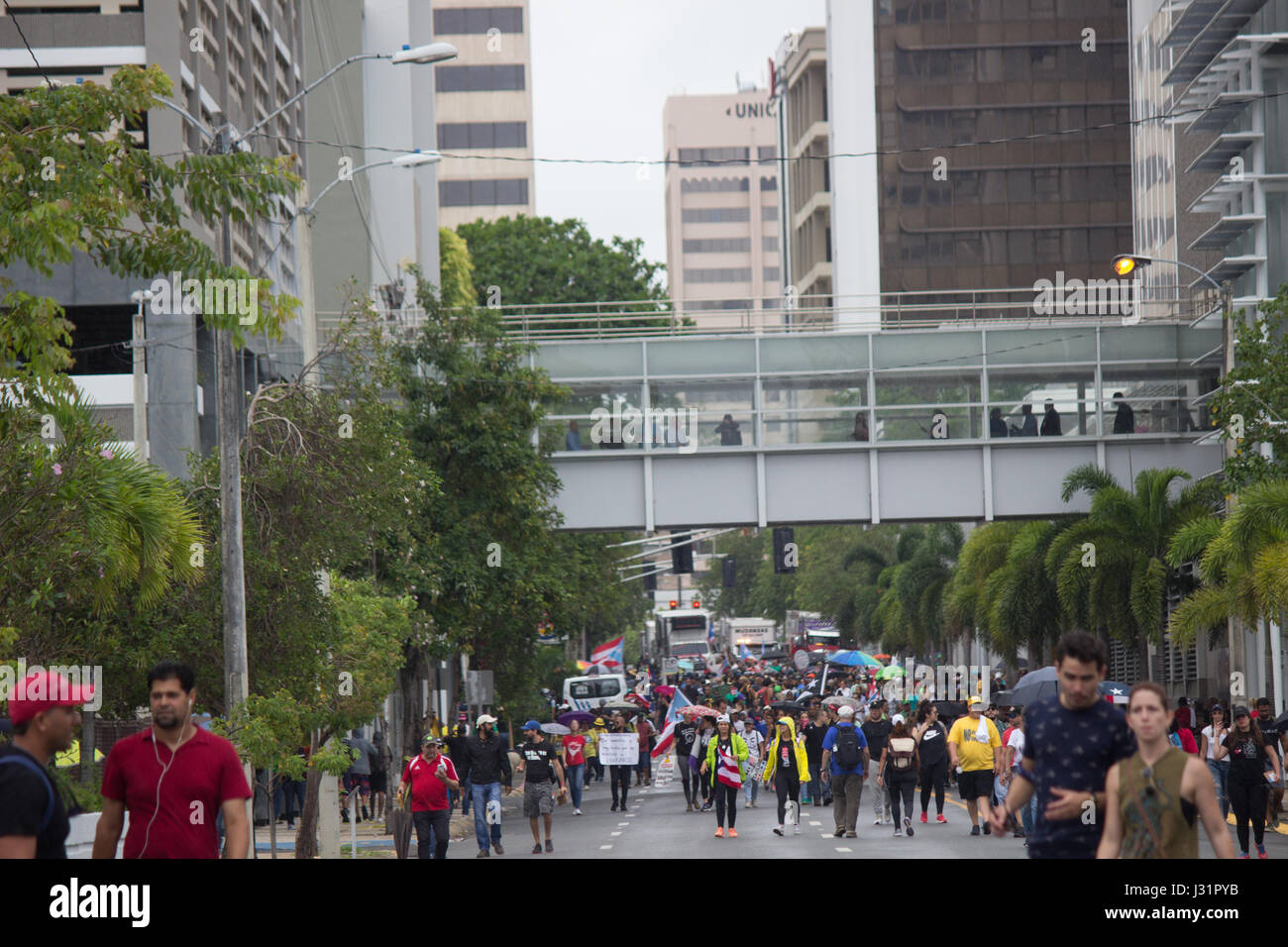 San Juan, Puerto Rico. 1st May, 2017. Puerto Rico National unemployment ...