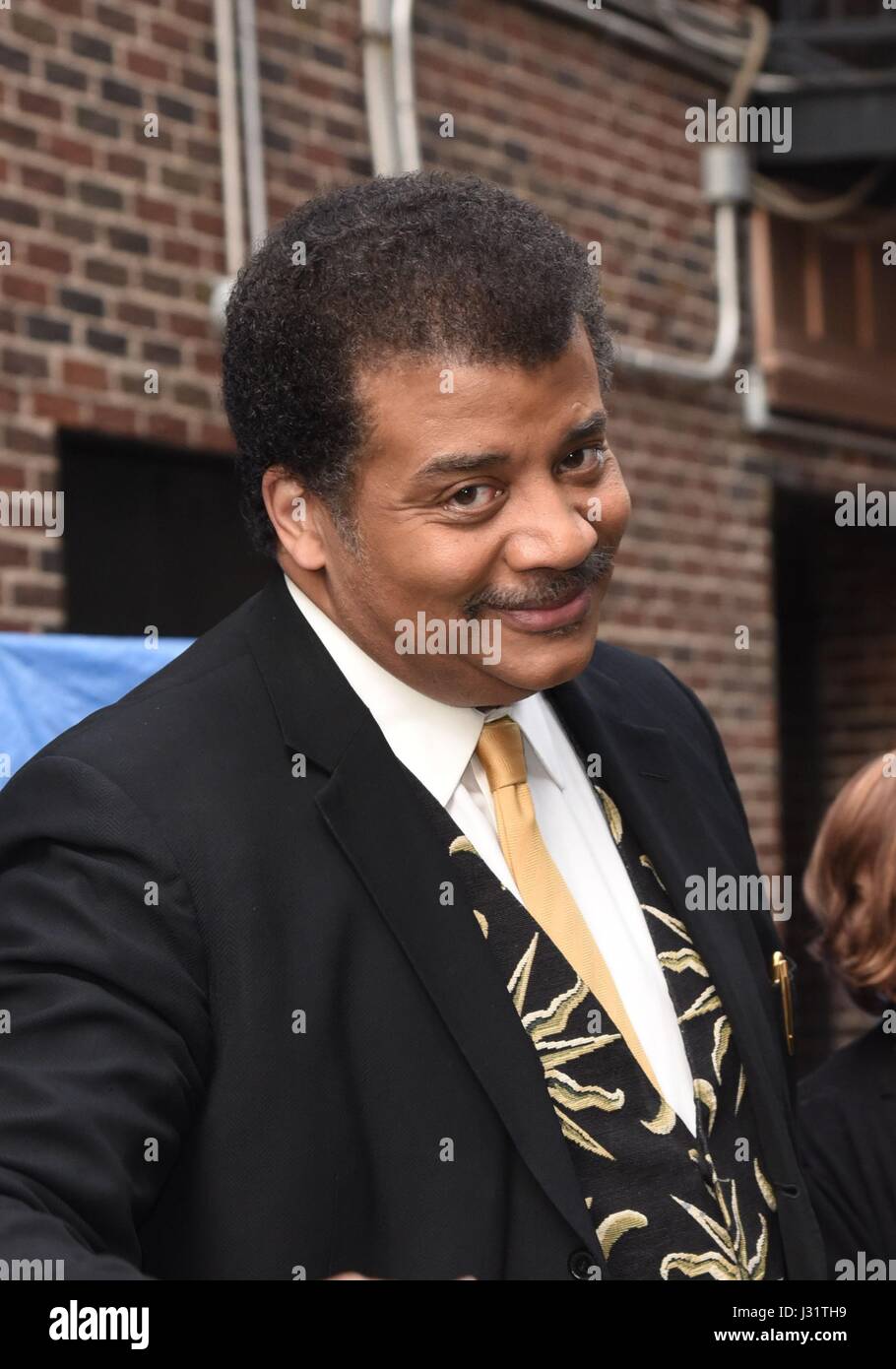 New York, NY, USA. 1st May, 2017. Neil de Grasse Tyson out and about ...