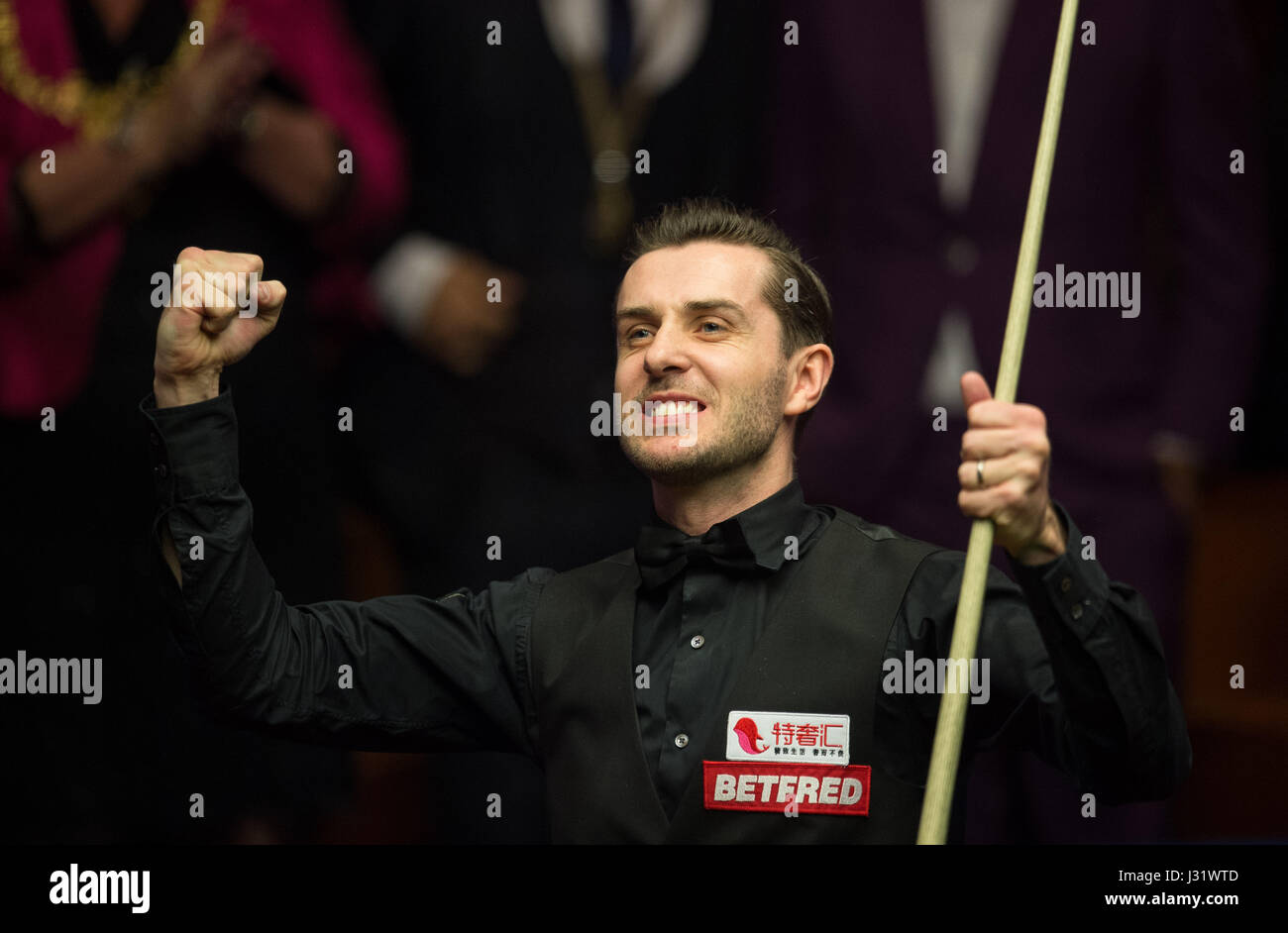 Mark Selby Celebrates High Resolution Stock Photography and Images - Alamy