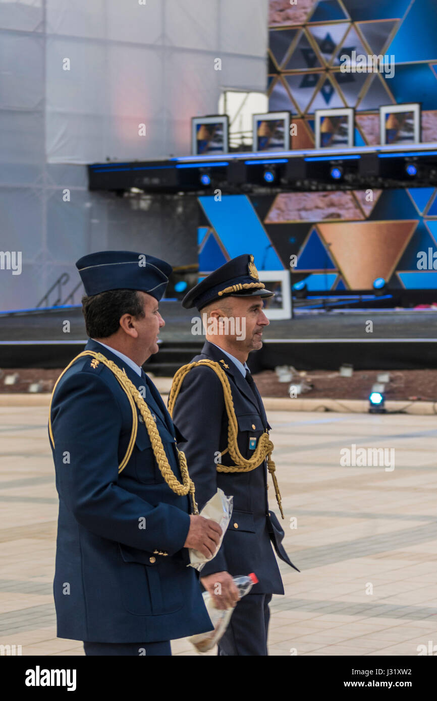 Jerusalem, Israel. 01st May, 2017. Israel's 69th independence day ...