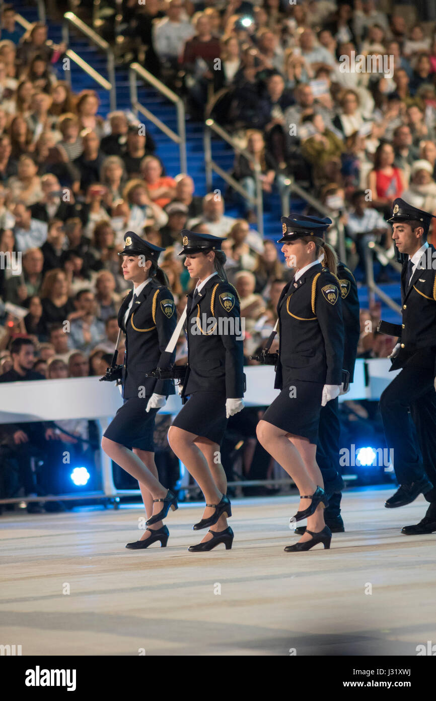 Jerusalem, Israel. Members of the security guard of the Knesset - the ...