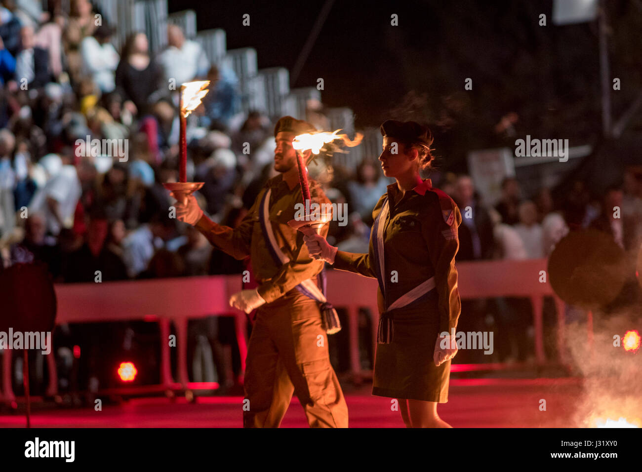 Jerusalem, Israel. 01st May, 2017. Israel's 69th independence day ...