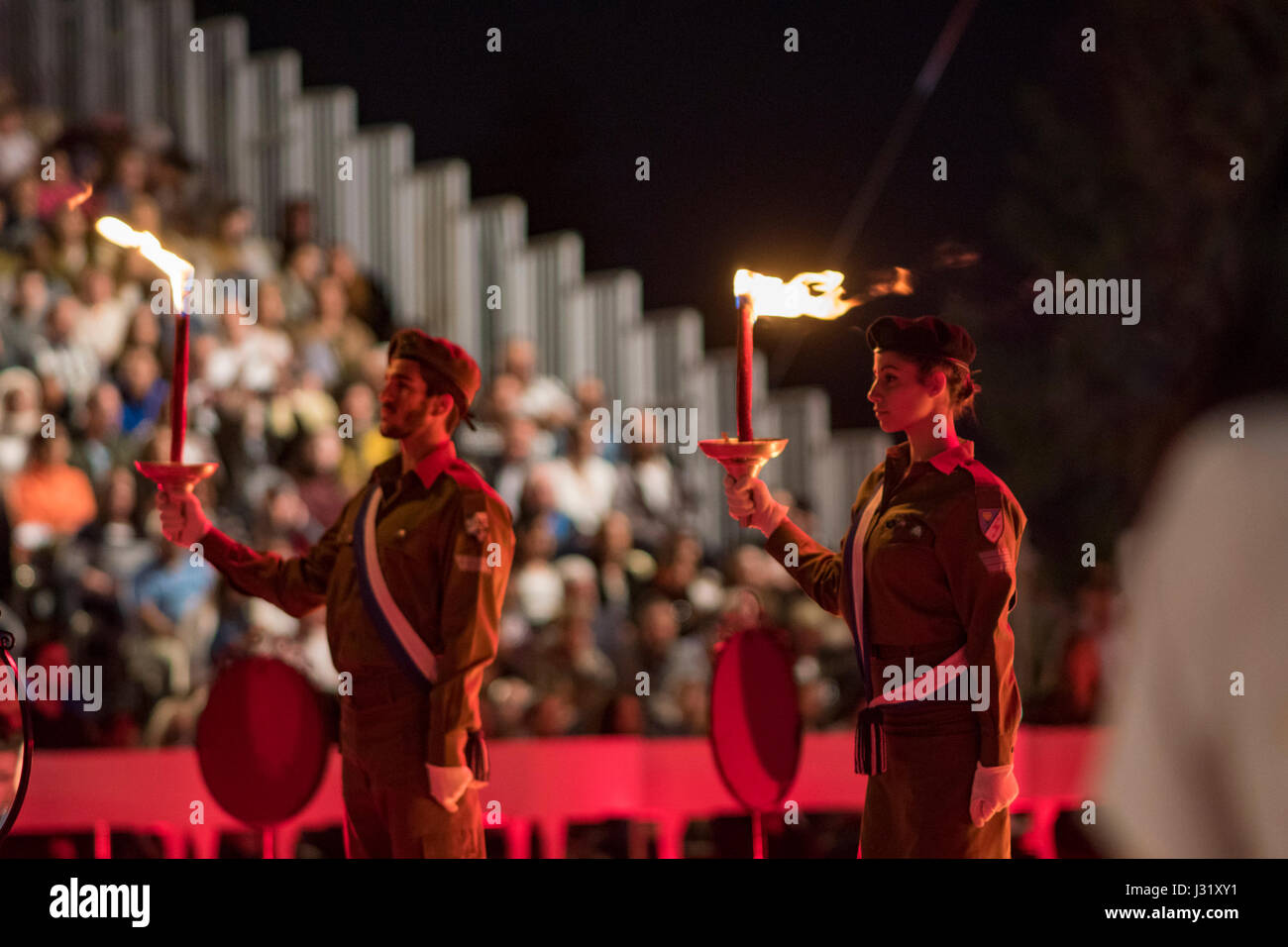 Jerusalem, Israel. 01st May, 2017. Israel's 69th independence day ...
