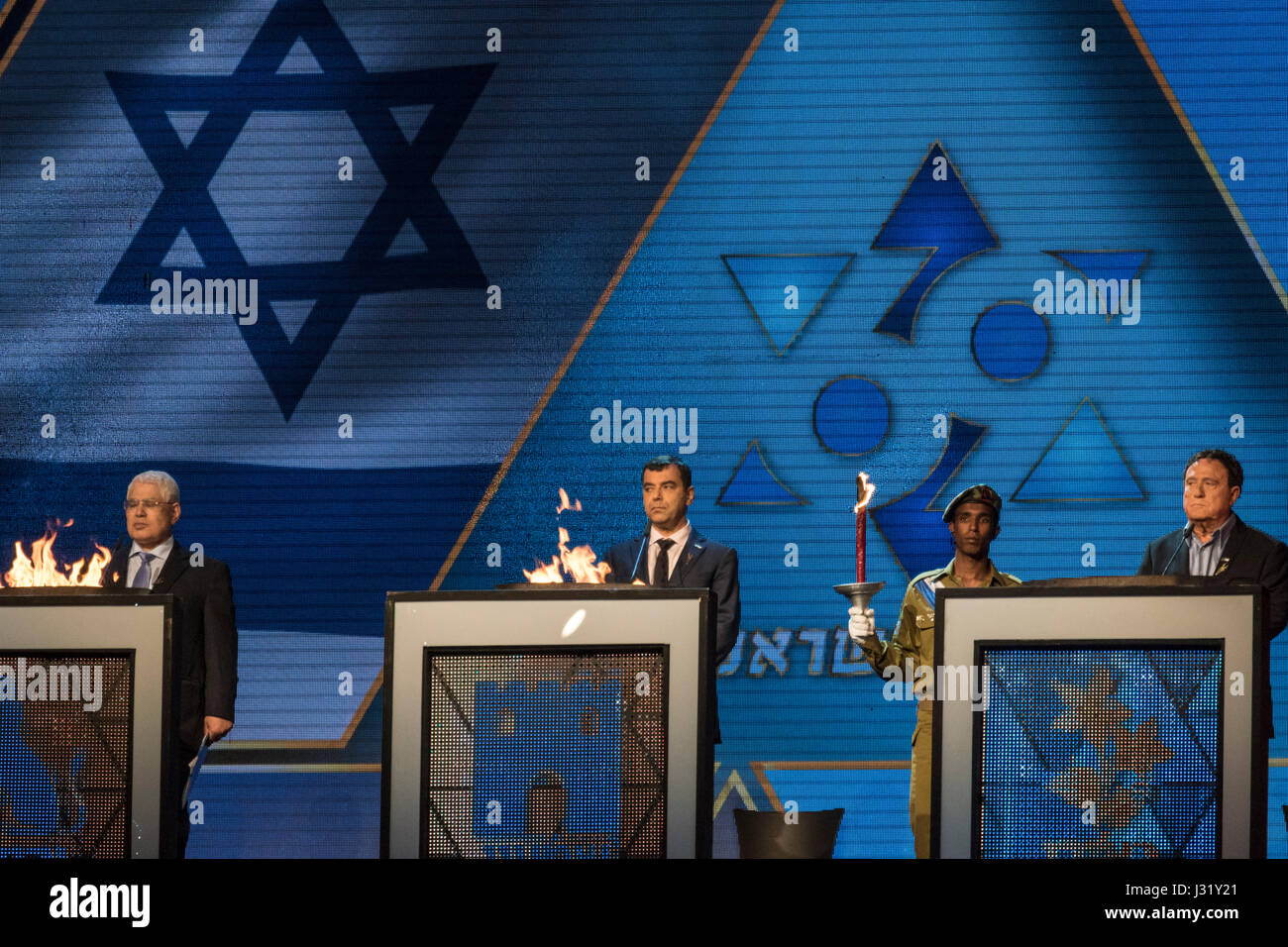 Jerusalem, Israel. 01st May, 2017. Israel's 69th independence day ...