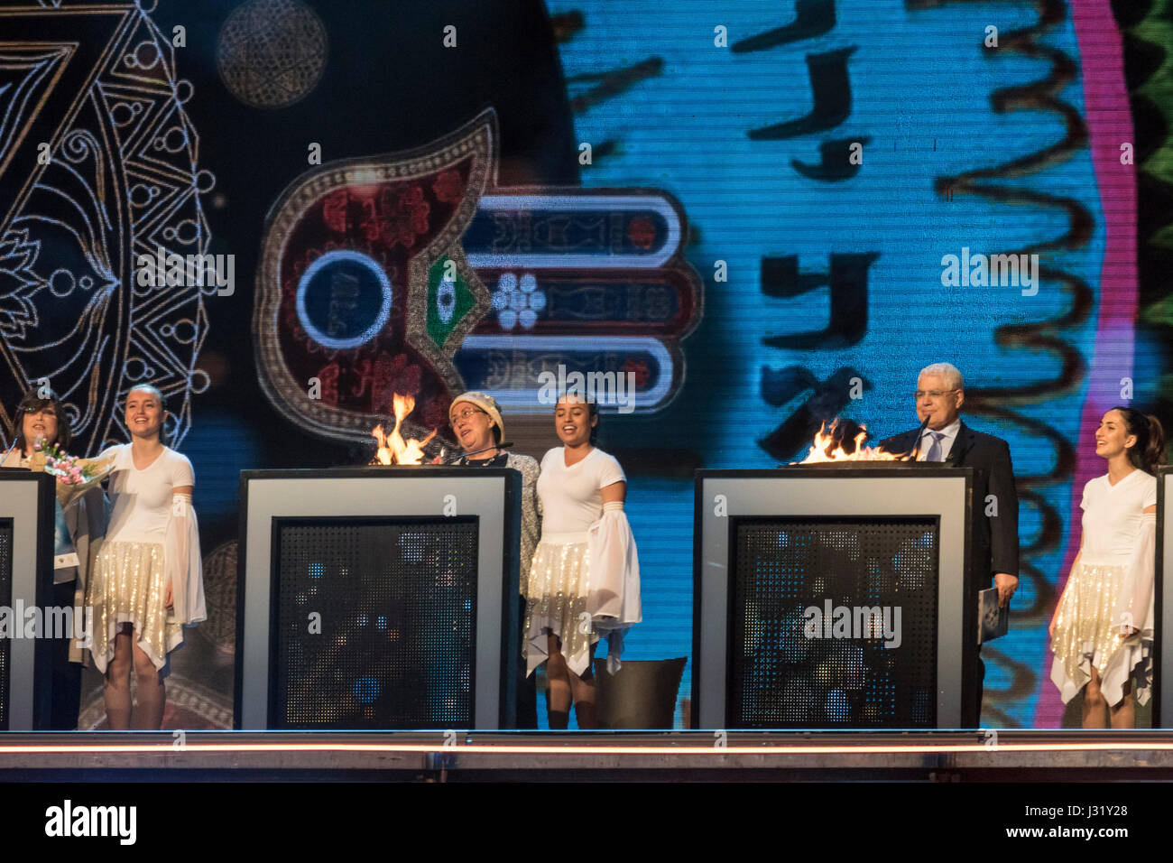 Jerusalem, Israel. 01st May, 2017. Israel's 69th independence day ...
