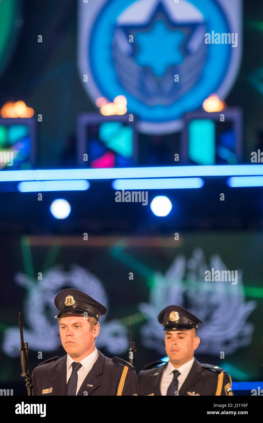 Jerusalem, Israel. Members of the security guard of the Knesset - the ...