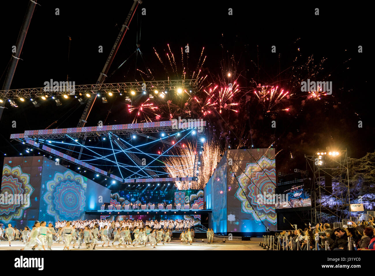 Jerusalem, Israel. 01st May, 2017. Israel's 69th independence day ...
