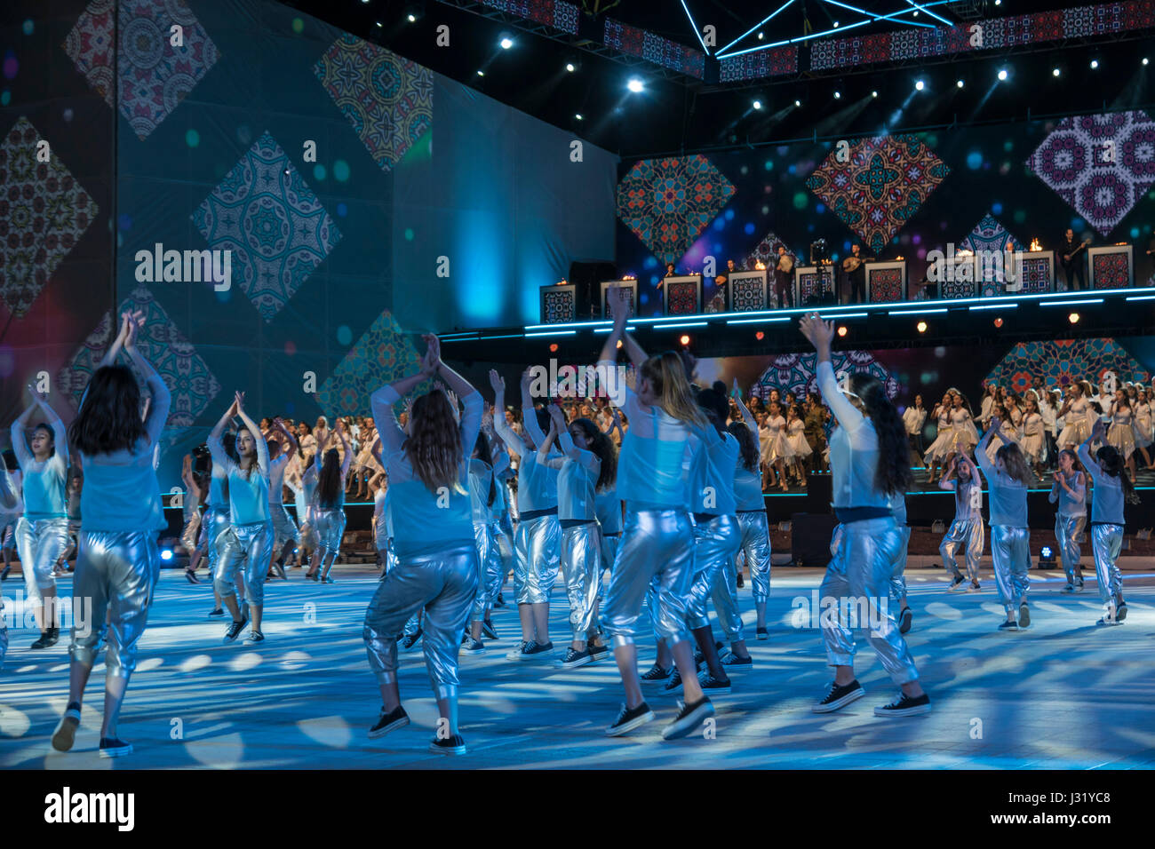 Jerusalem, Israel. 01st May, 2017. Israel's 69th independence day ...