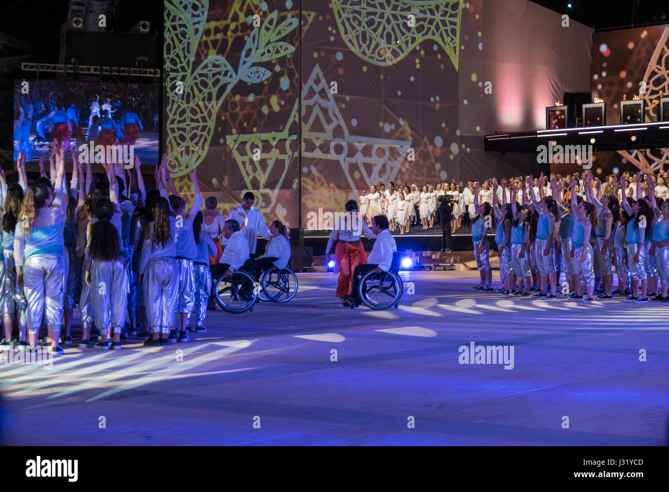 Jerusalem, Israel. 01st May, 2017. Israel's 69th independence day ...