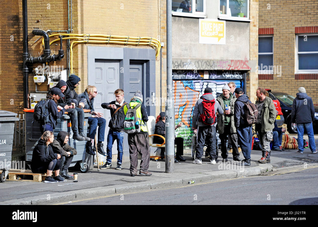 Squatting squat squatter hi-res stock photography and images - Alamy