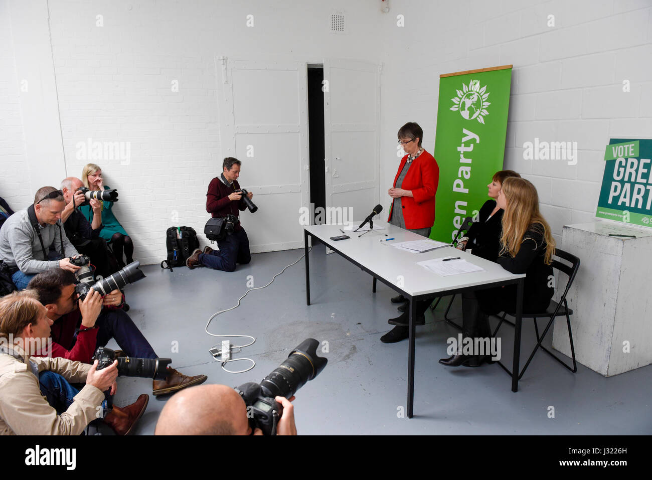 London, UK. 2nd May, 2017. Molly Scott Cato, MEP and Green party ...