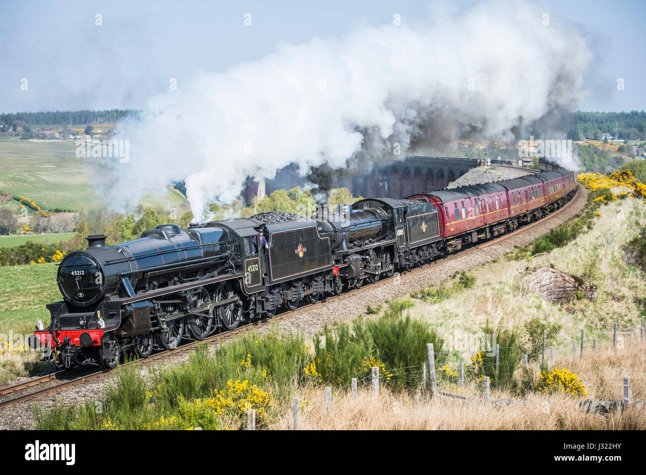 Highland main line railway hi-res stock photography and images - Alamy
