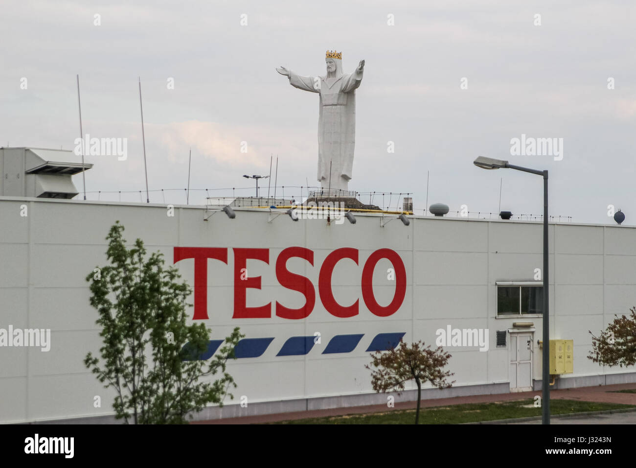 Tesco poland hi-res stock photography and images - Alamy