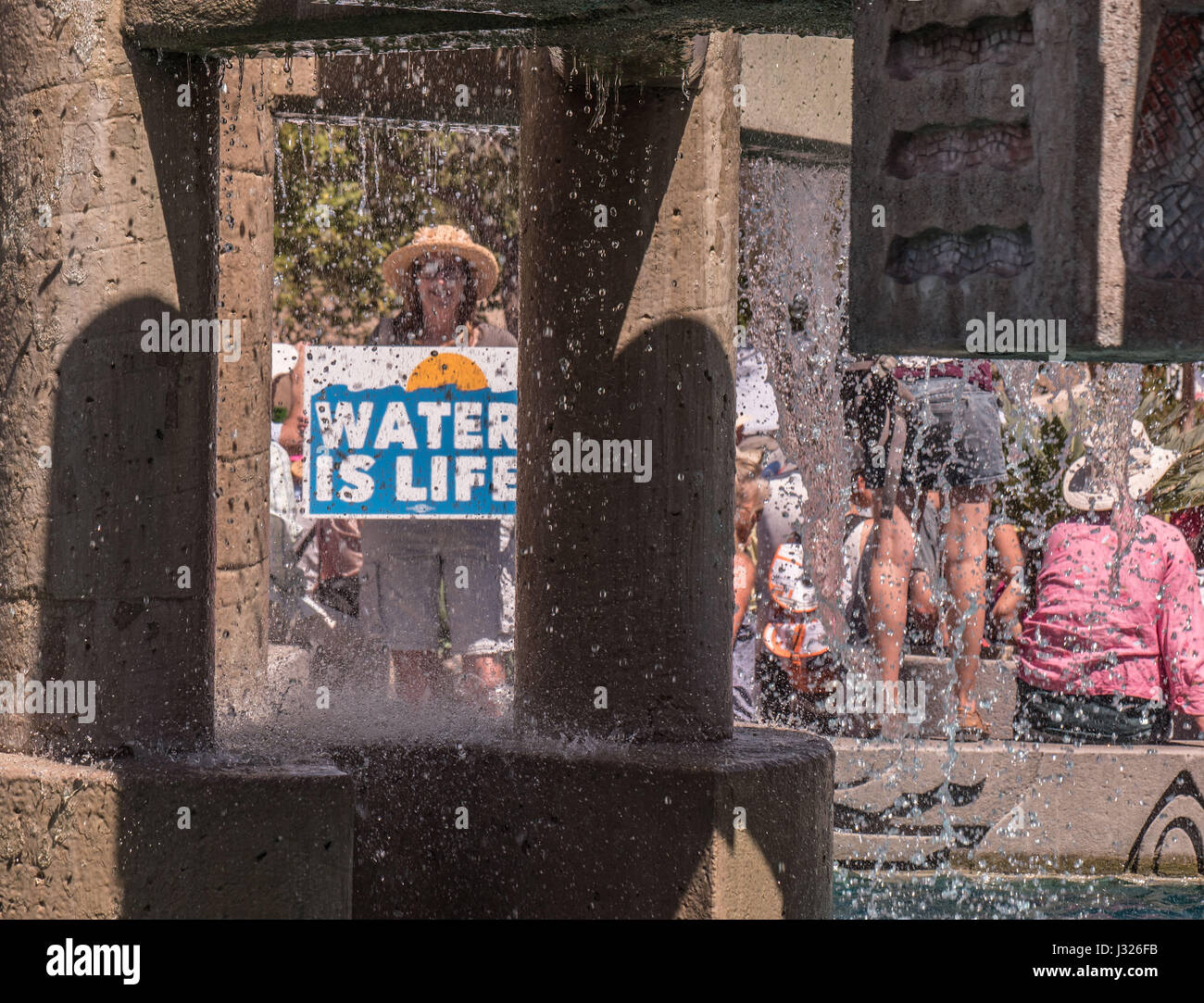 American citizens with protest signs at rally/march for Science on ...