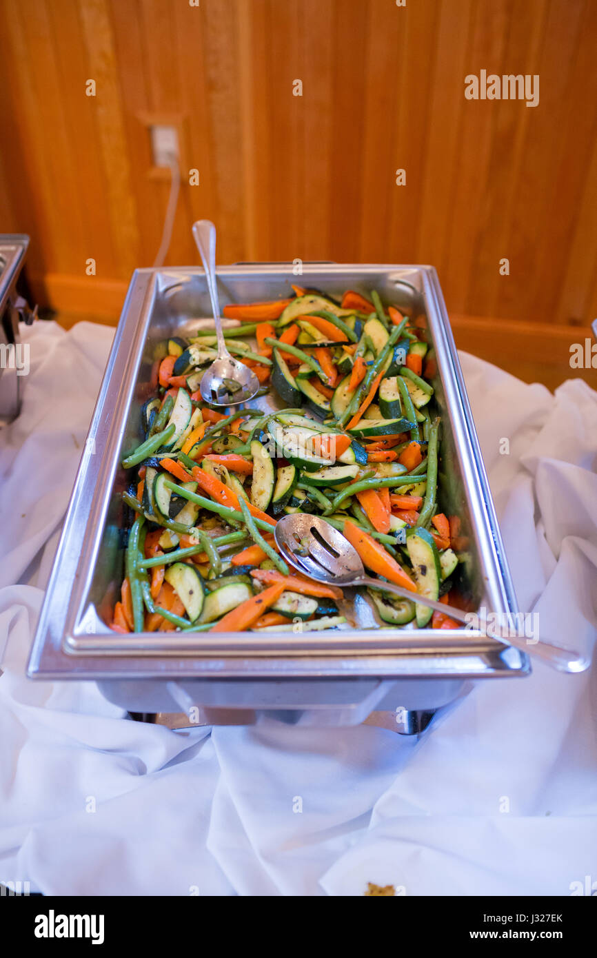 Wedding Buffet Dinner Stock Photo - Alamy