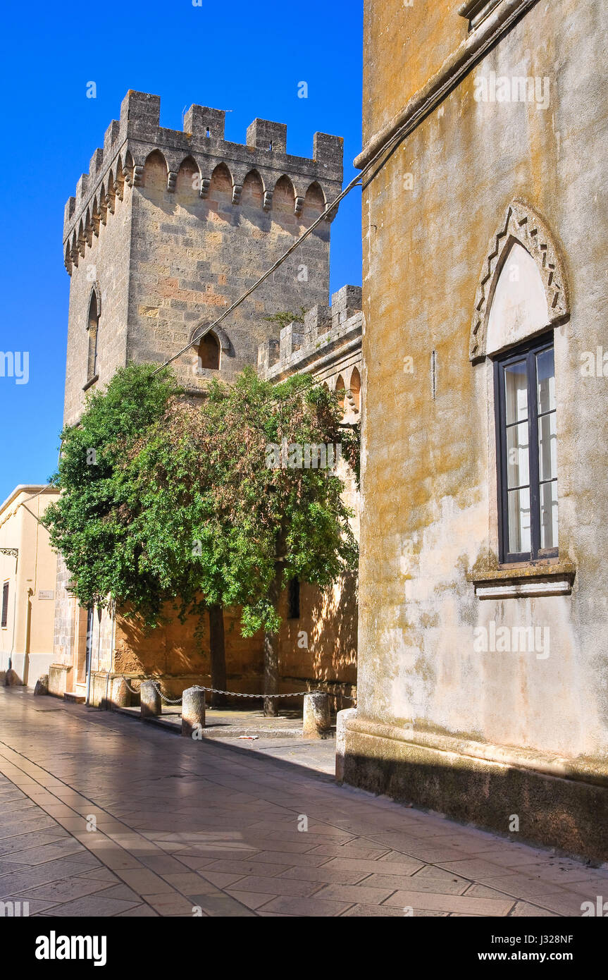 Arditi castle. Presicce. Puglia. Italy Stock Photo - Alamy