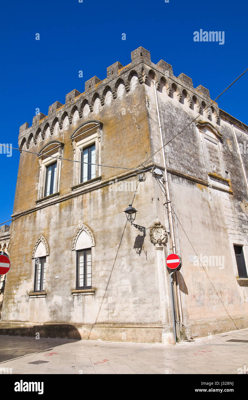 Arditi castle. Presicce. Puglia. Italy Stock Photo - Alamy