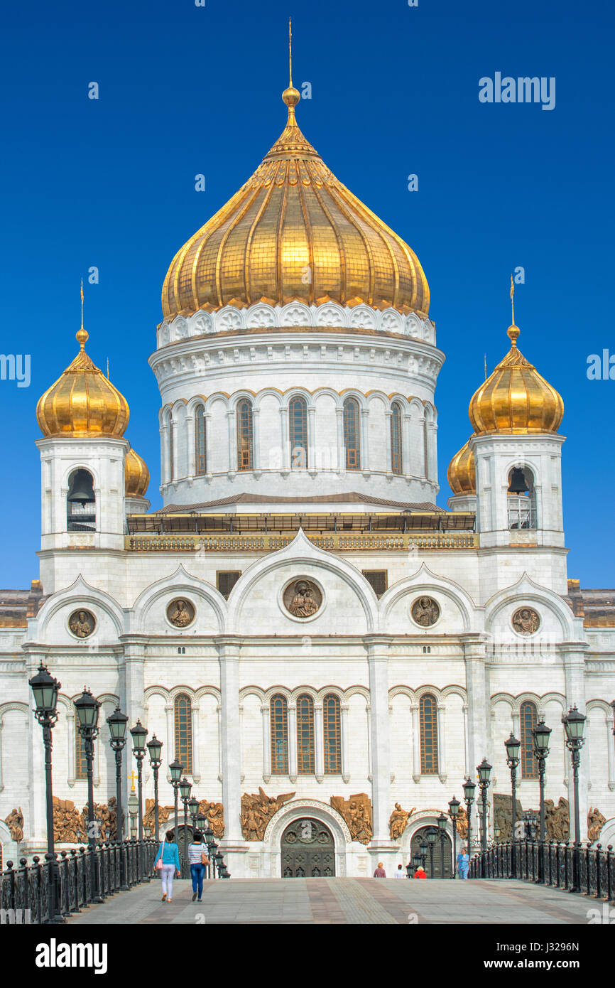 Christ the Saviour Church, Moscow Stock Photo - Alamy