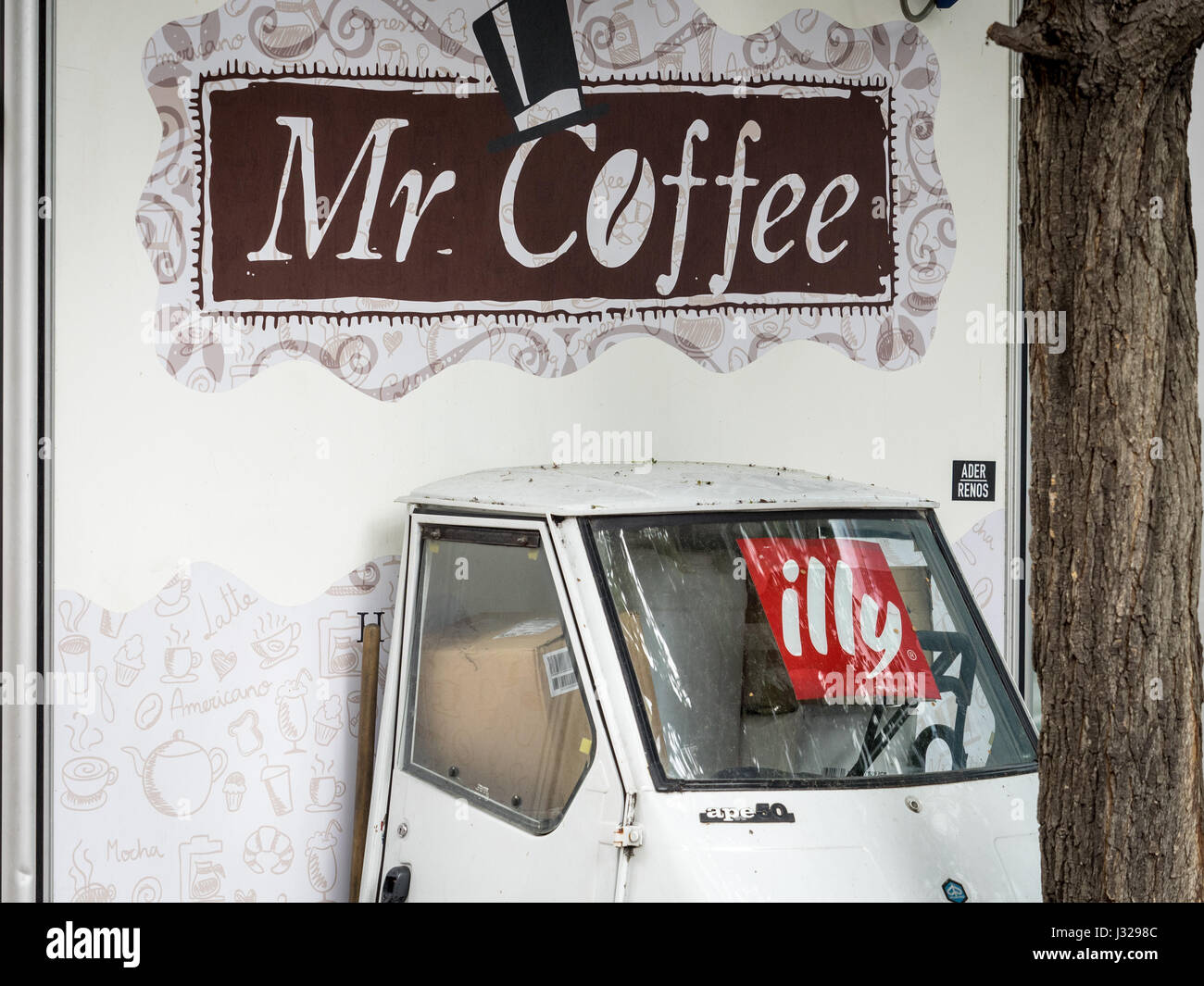Mobile coffee van hi-res stock photography and images - Alamy