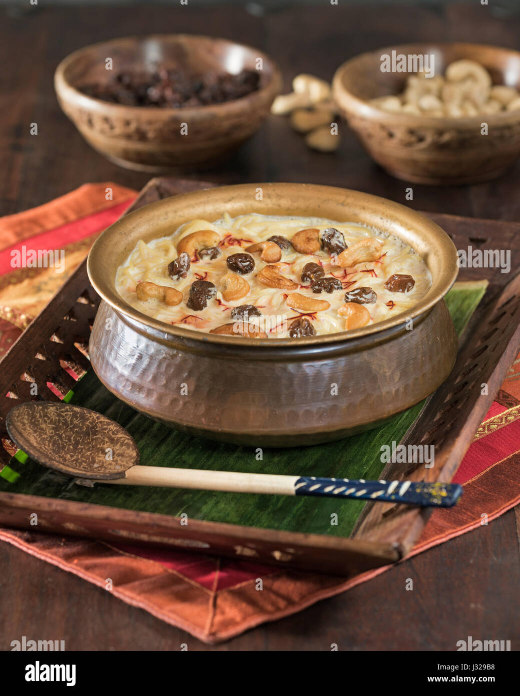 Payasam. South Indian vermicelli milk dessert. India Food Stock Photo ...