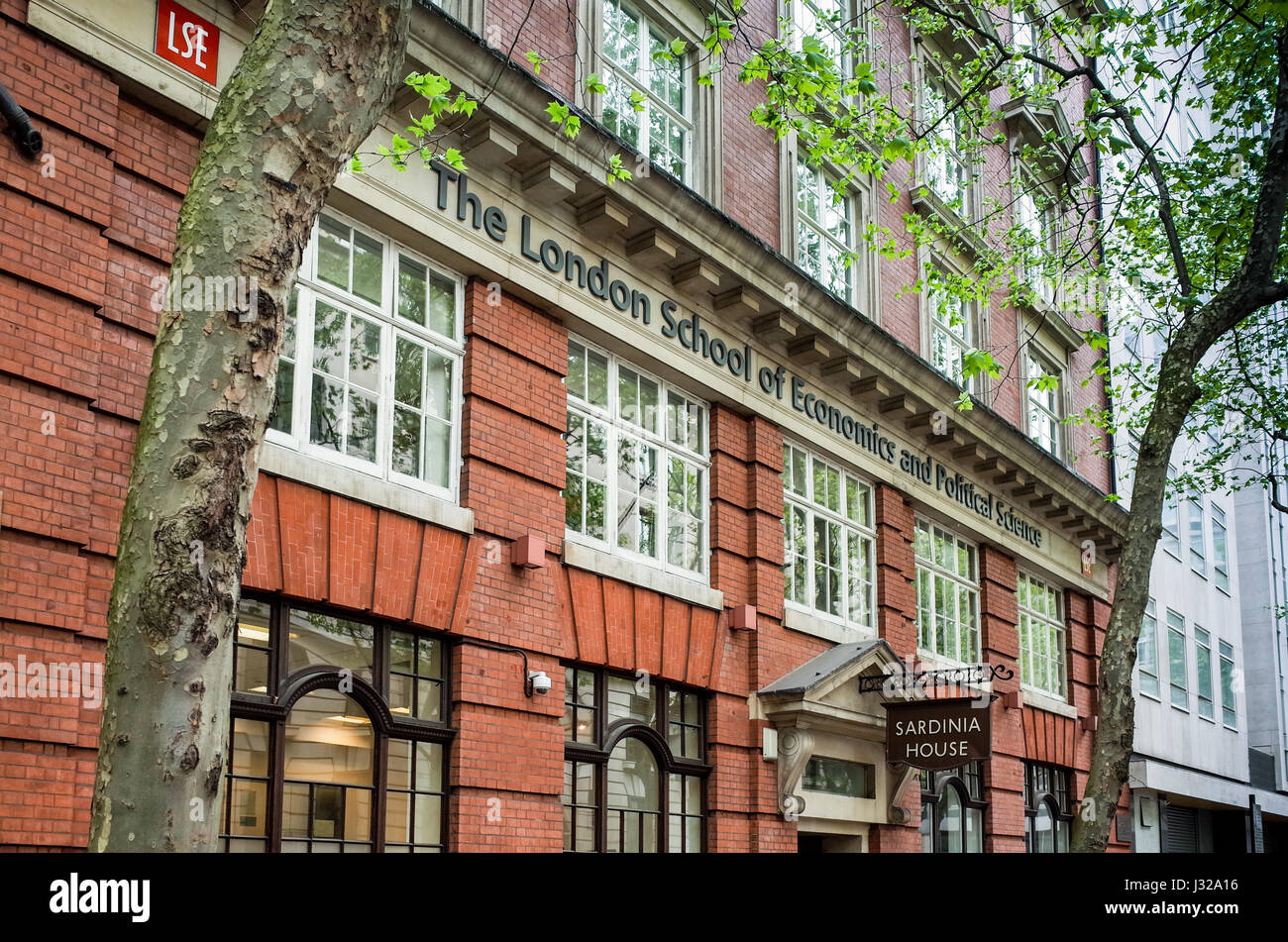 A building on the campus of the London School of Economics, part of the ...