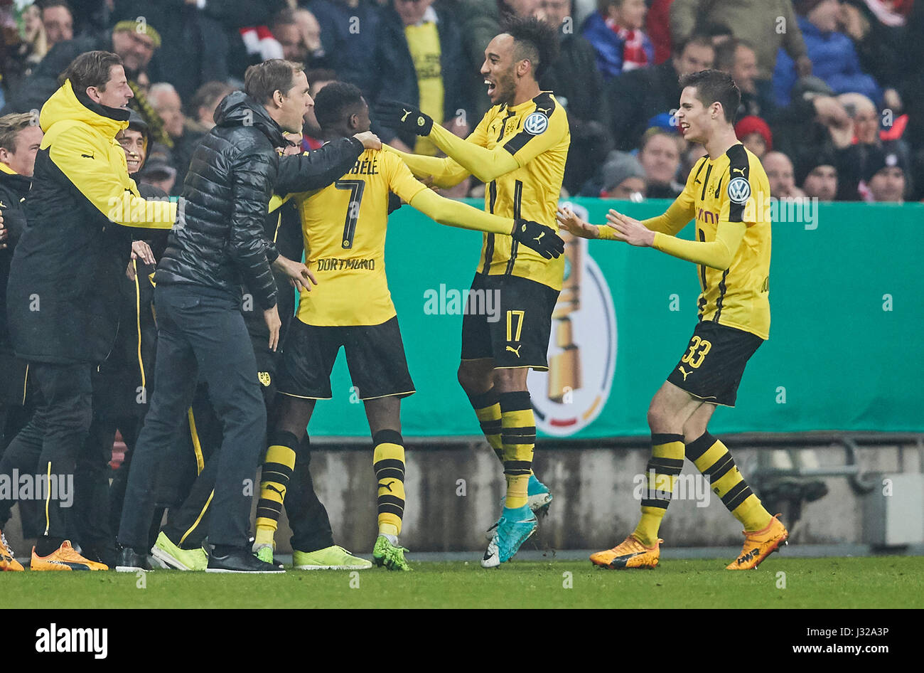 German Soccer Trophy, Munich, April 26, 2017 Ousmane DEMBELE, BVB 7 ...