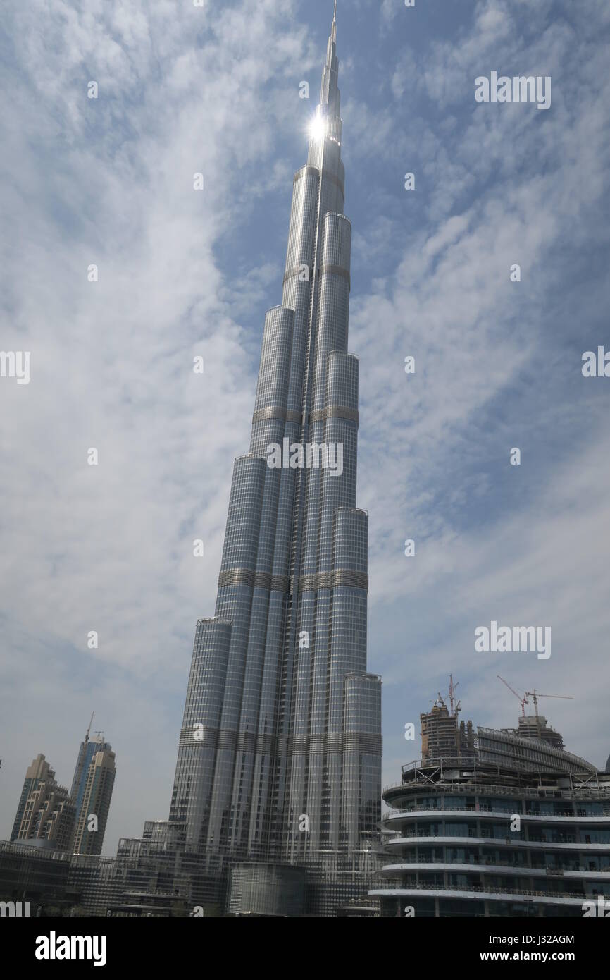 The skyscraper is currently the tallest building in the world hi-res ...