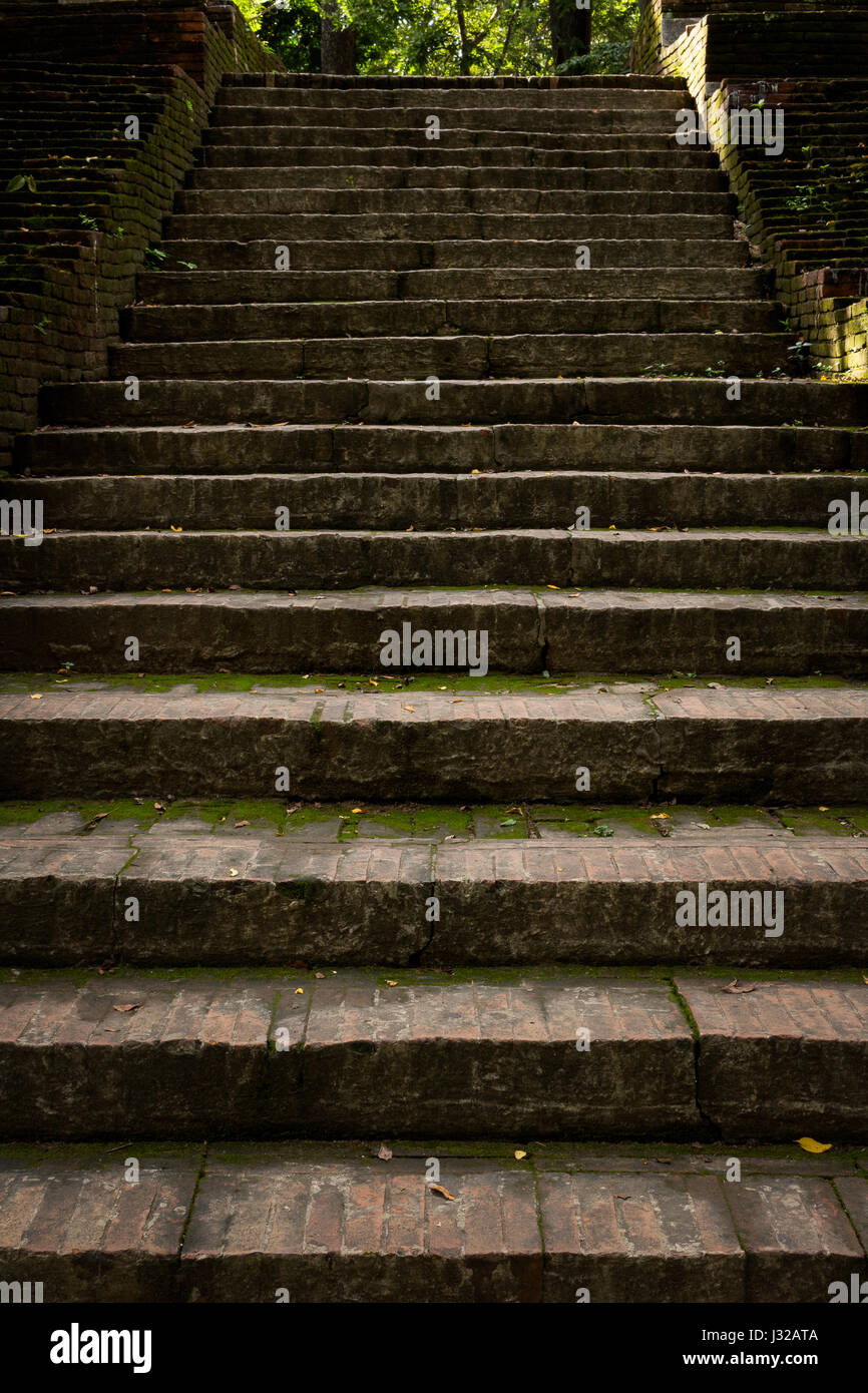 The ancient old stairs Stock Photo - Alamy